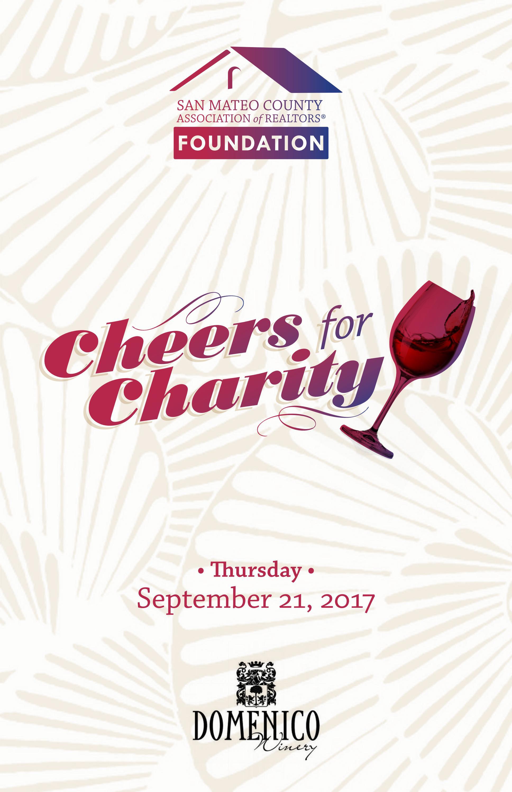 2017 Cheers for Charity event program by San Mateo County Association ...