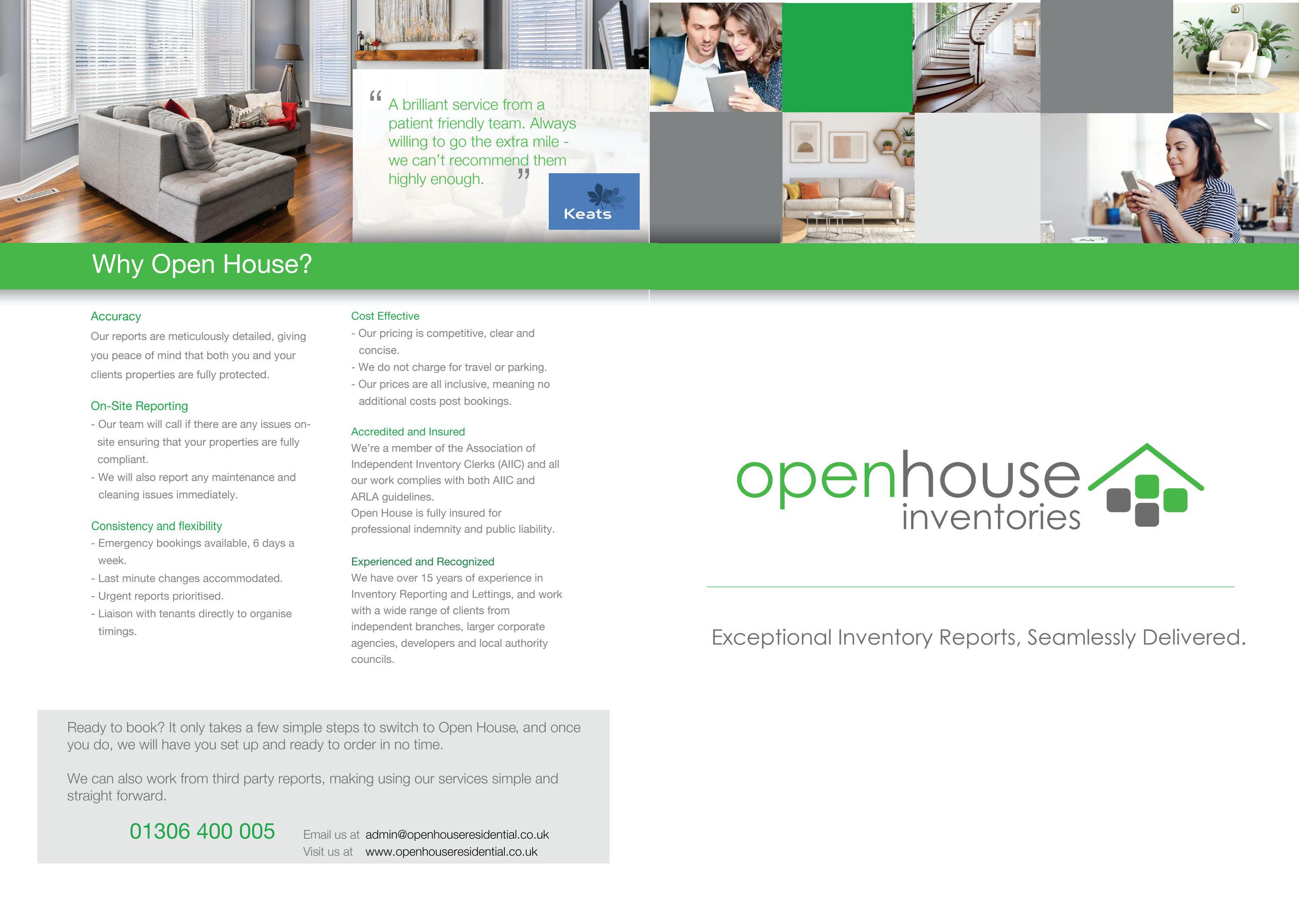 open house brochure by Catch Design - C. Tarbuck - Issuu