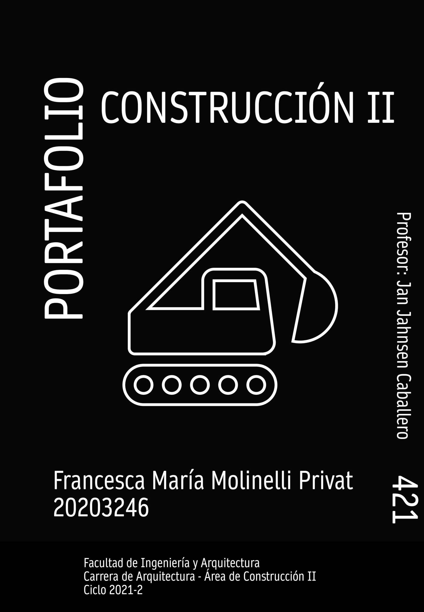 Portafolio de Construcción II by Francesca María Molinelli Privat - Issuu