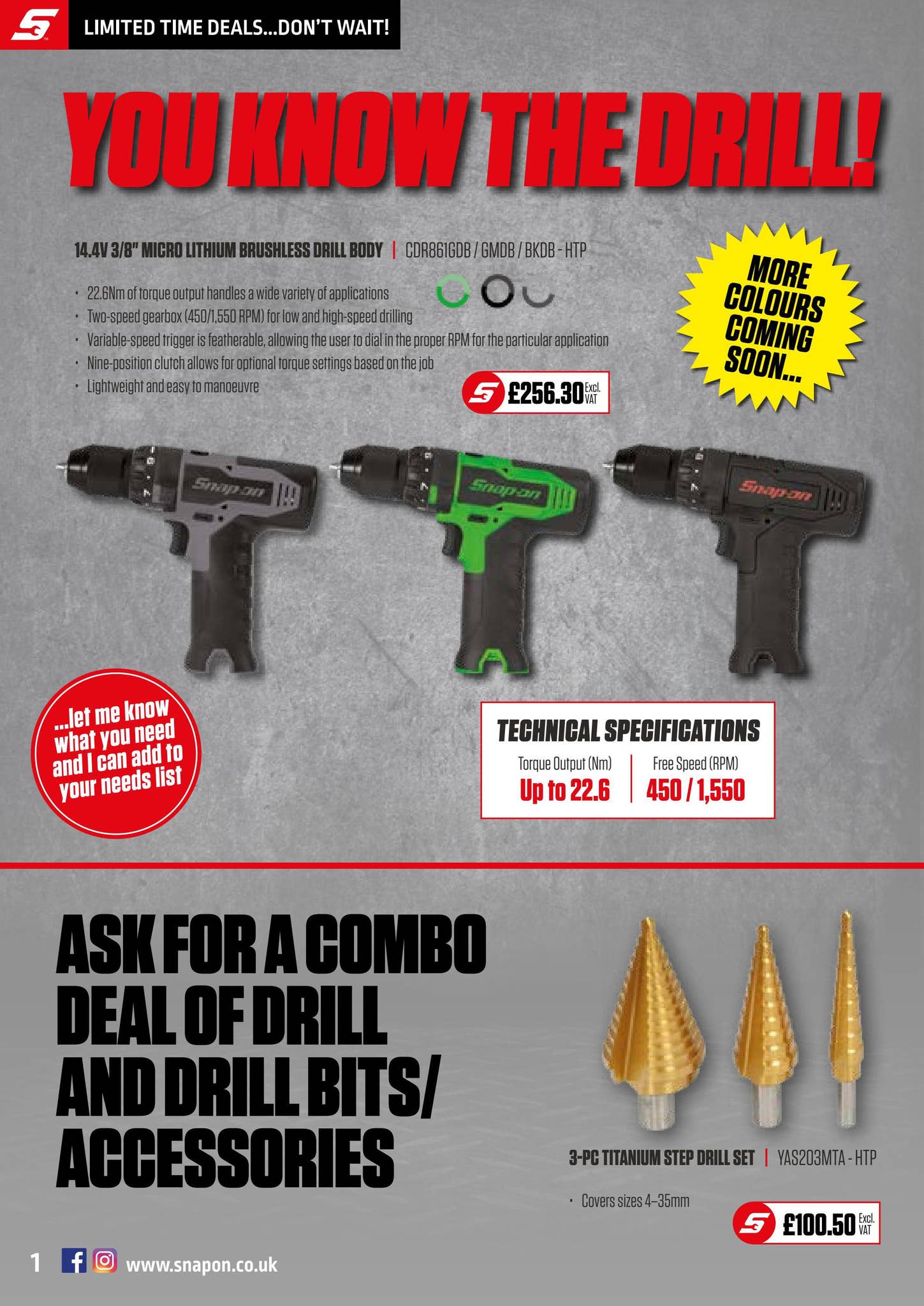 Snap-on Tools March 2 Flyer UK by Snap-on Tools UK/IE - Issuu