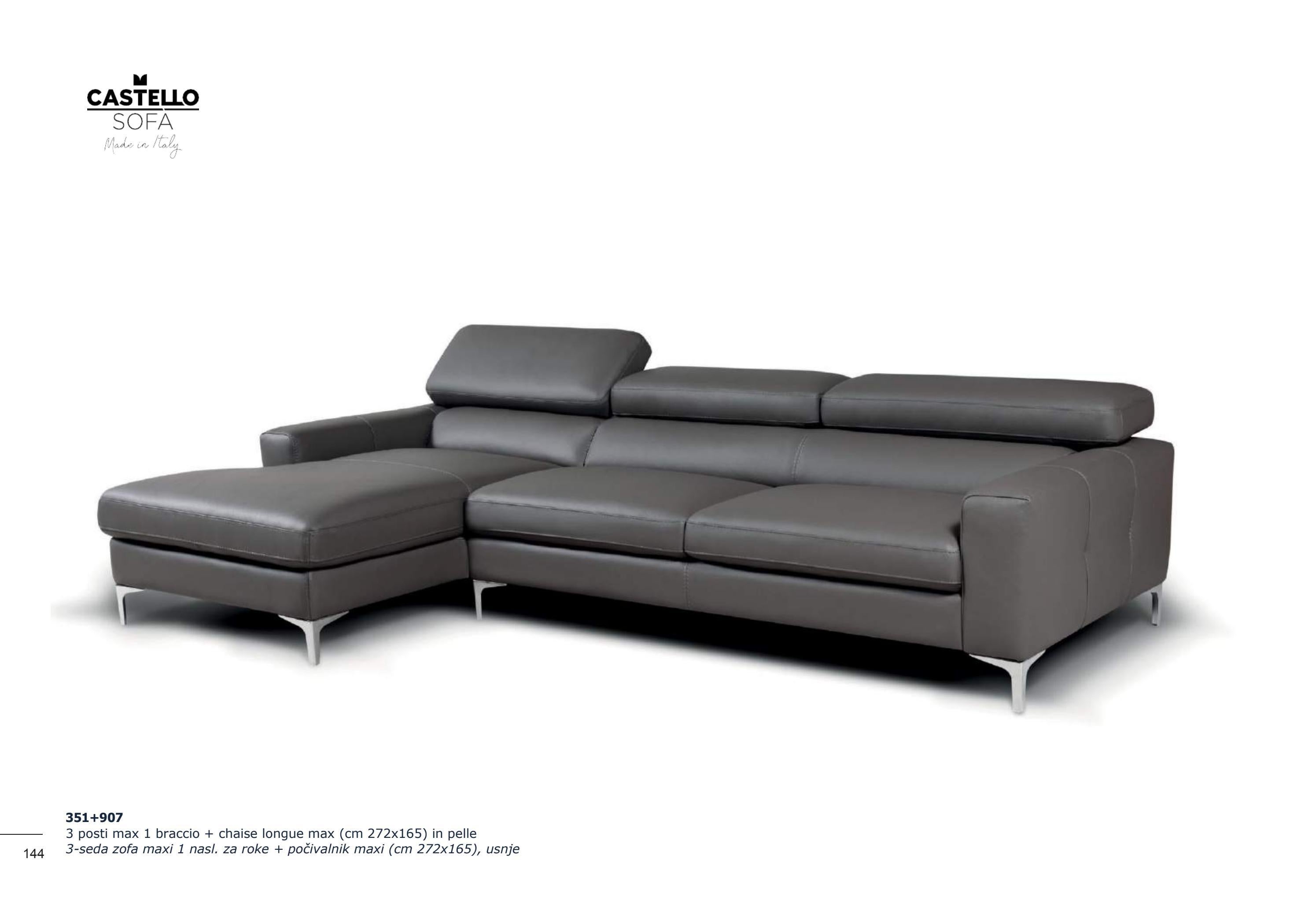 Castello sofa - Katalog 2022 by Harvey Norman | Slovenija - Issuu