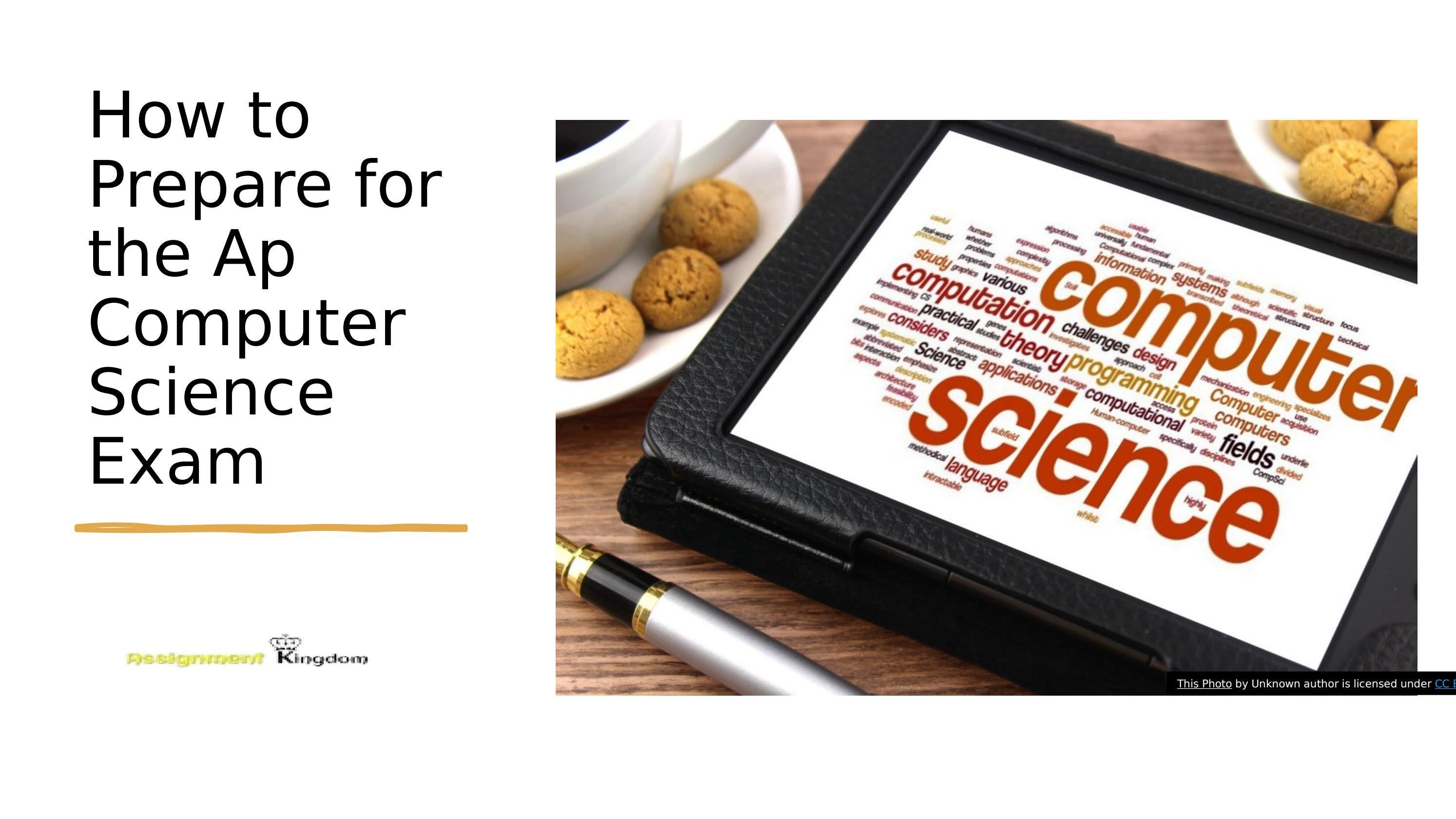 How To Prepare For The Ap Computer Science Exam By Assignment 