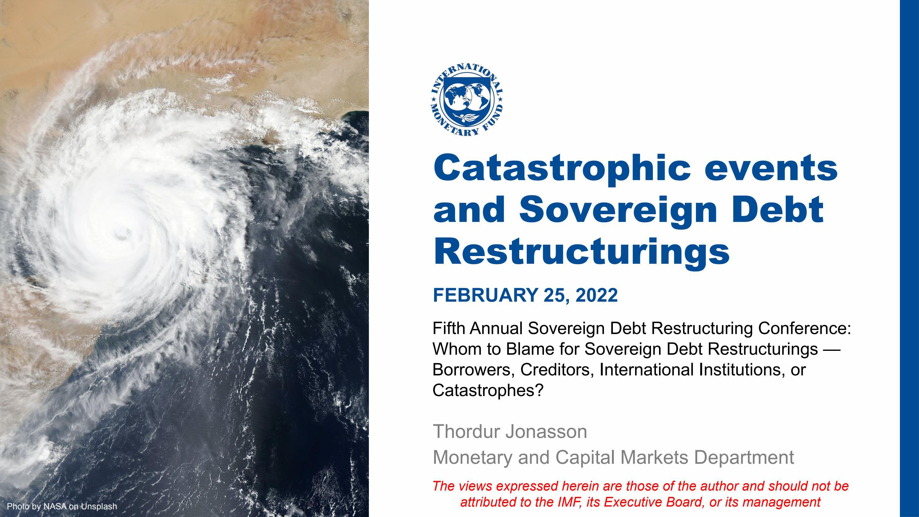 Catastrophic Events