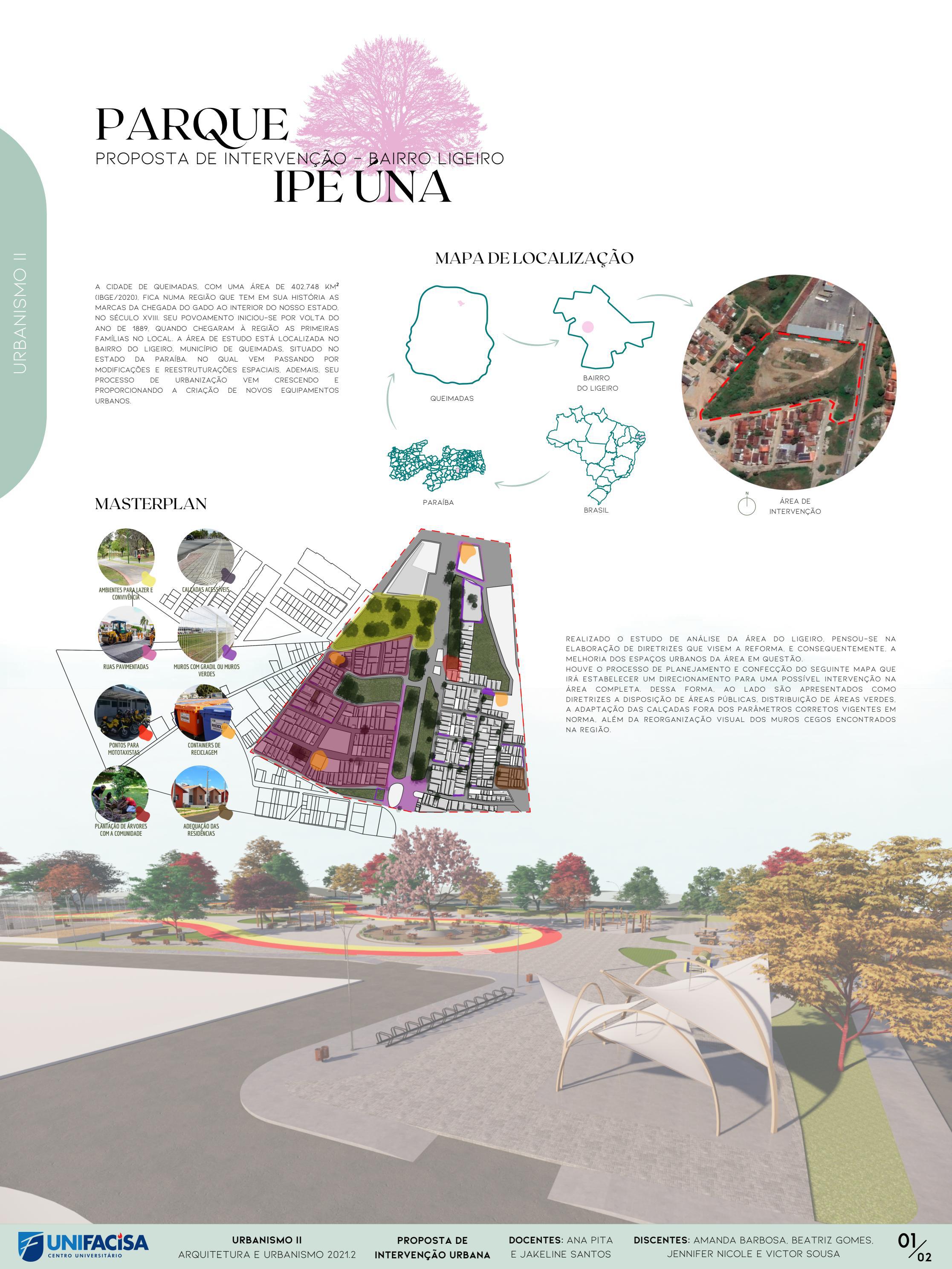 MASTERPLAN - PARQUE IPÊ UNA by Beatriz Gomes Andrade - Issuu