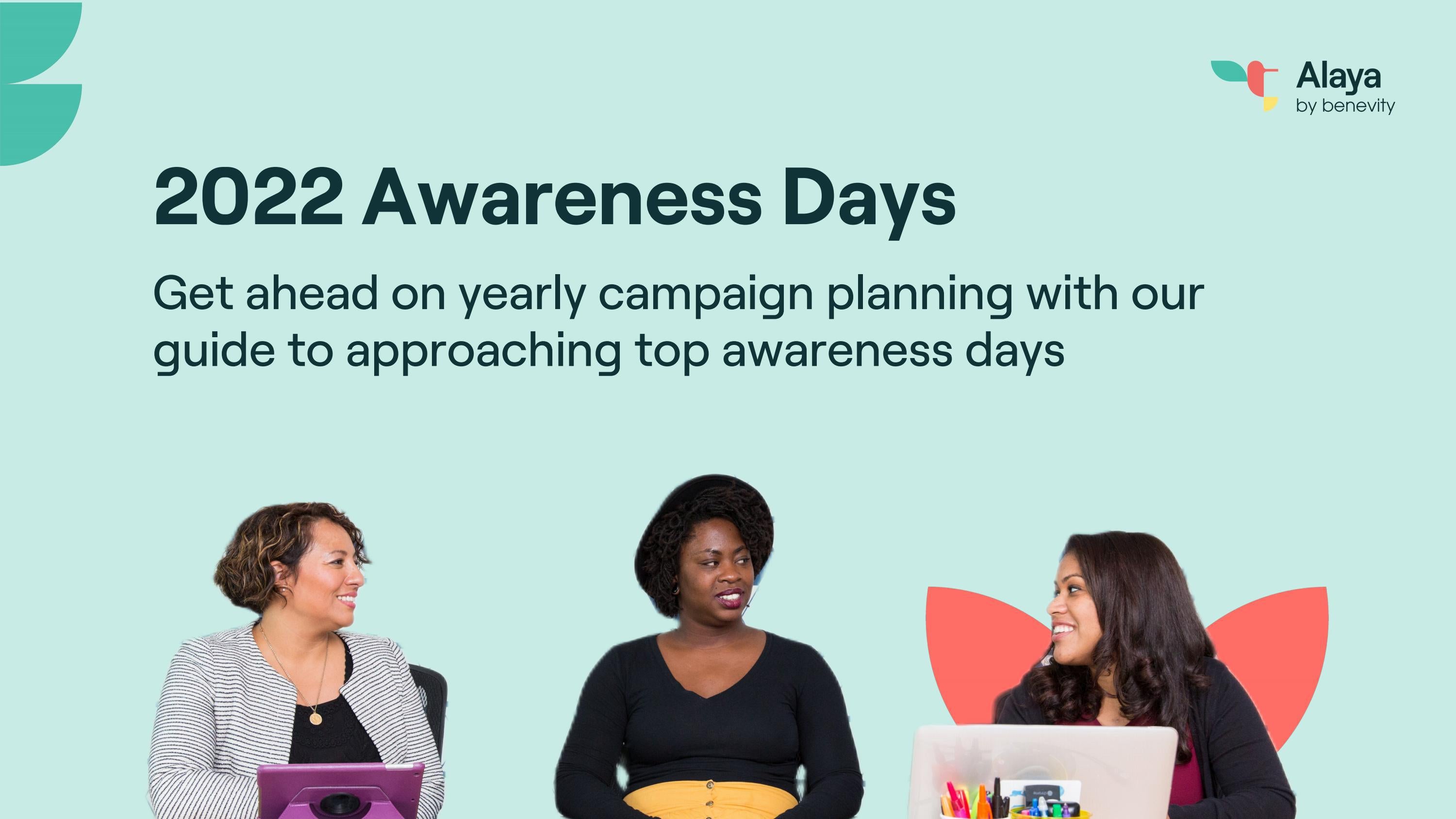 Global Awareness Days 2022 by alaya-benevity - Issuu