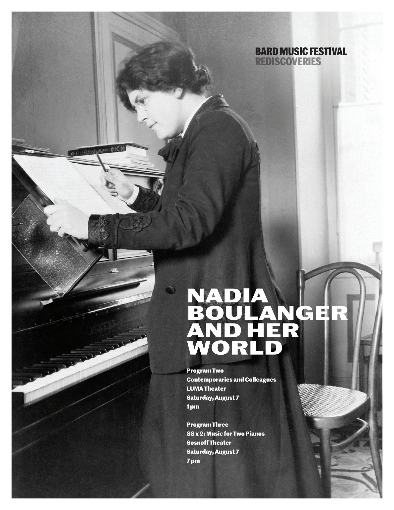 Bard Music Festival 2021: Nadia Boulanger and Her World • Programs 2+3 ...