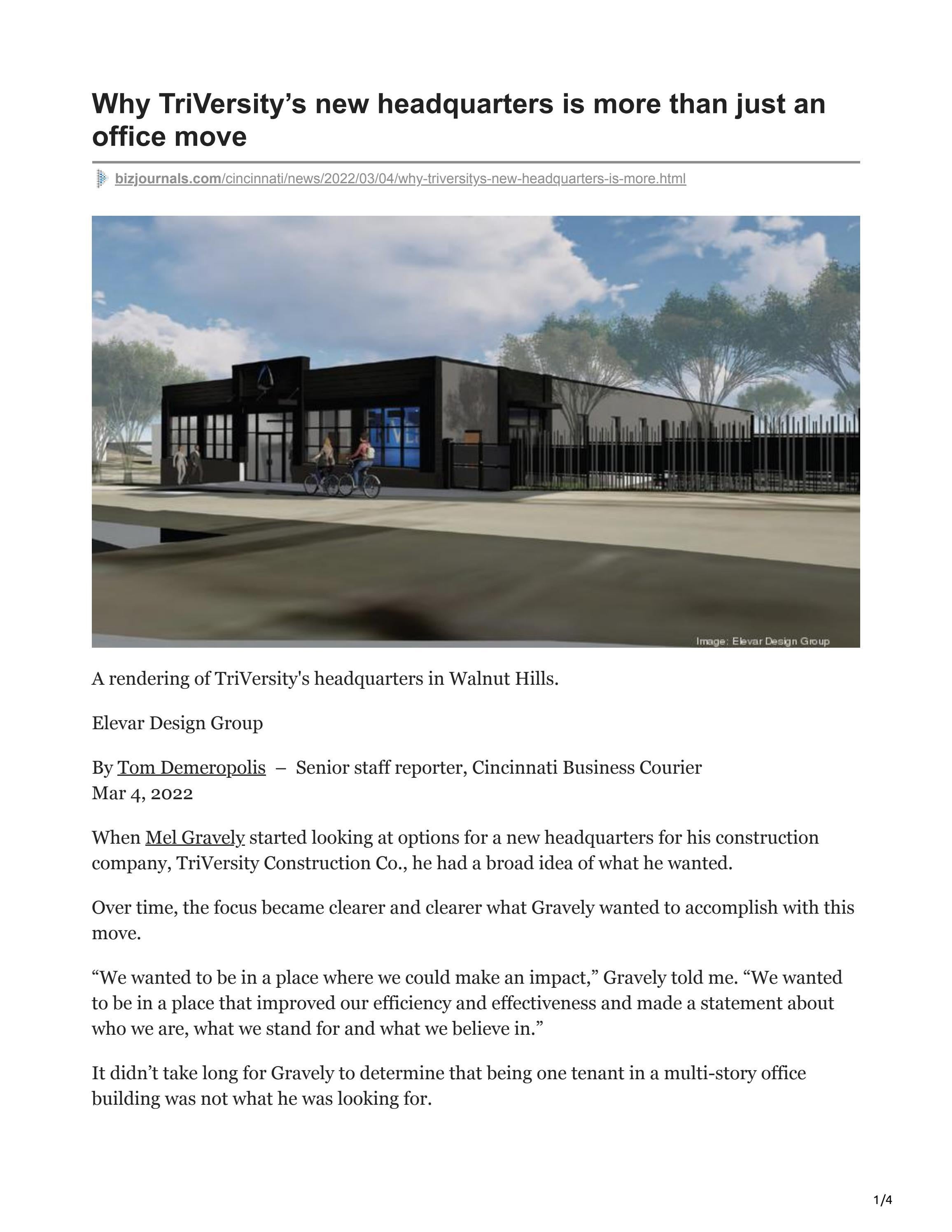 Why TriVersity’s New Headquarters is More Than Just an Office Move by ...