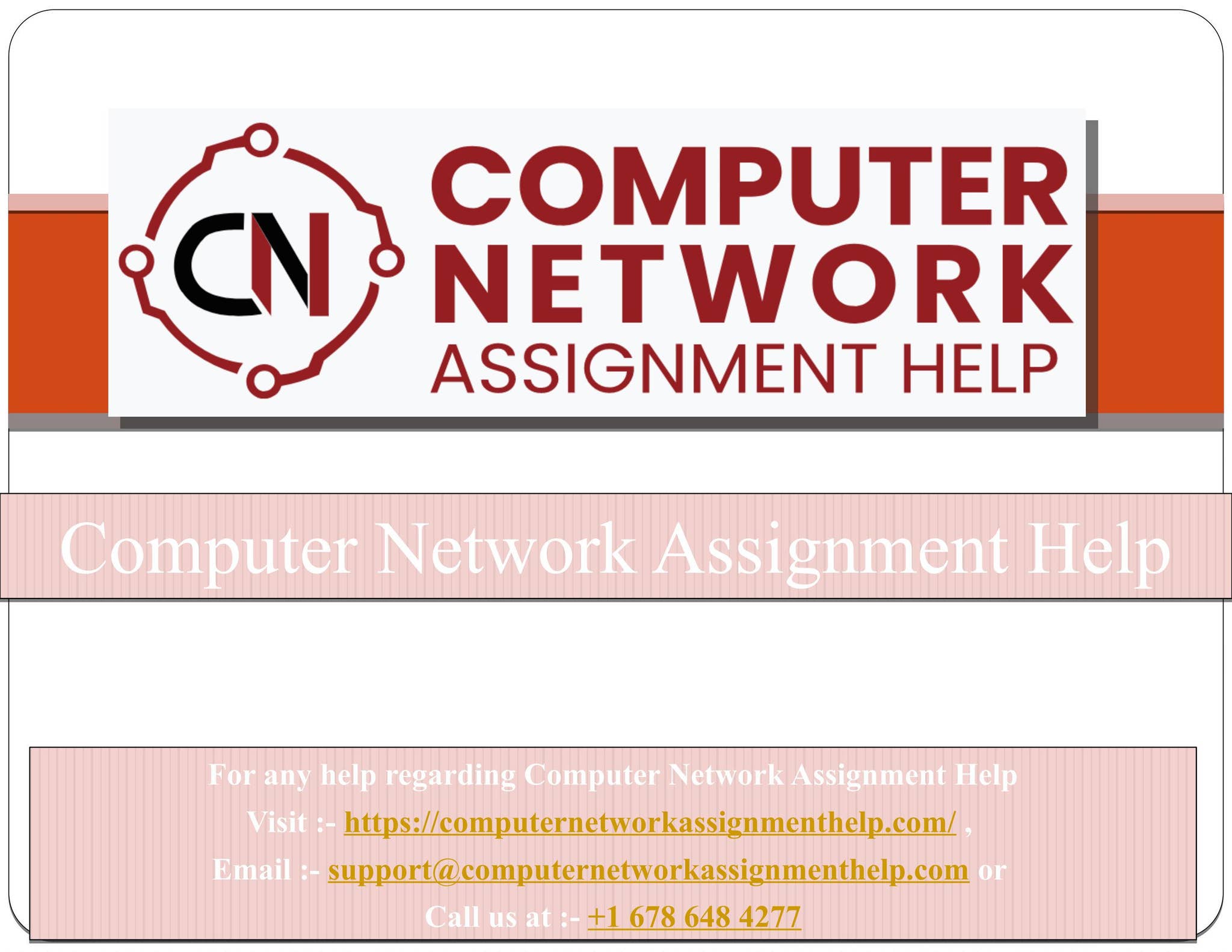 Computer Network Assignment Help by Computer Network Assignment Help ...