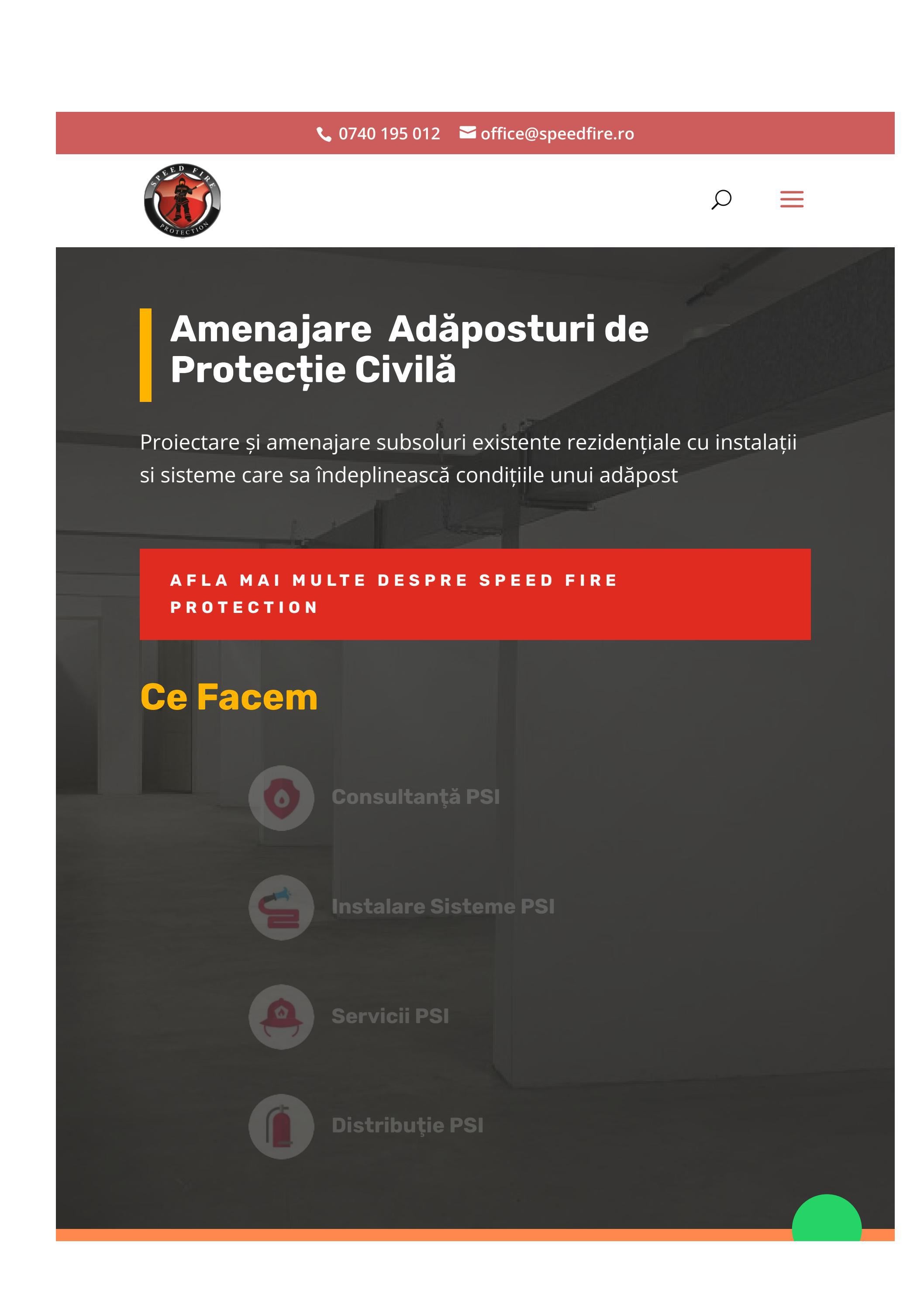 Amenajare Adăposturi de Protecție Civilă by Speed Fire Protection - Issuu