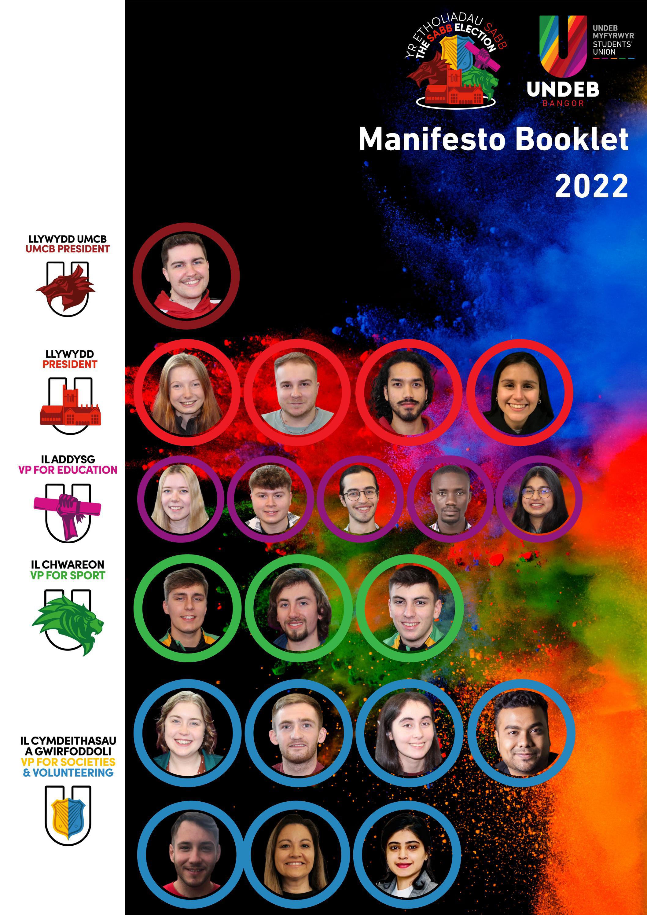 Sabbatical Officer Election 2022 Manifestos by Undeb Bangor - Issuu