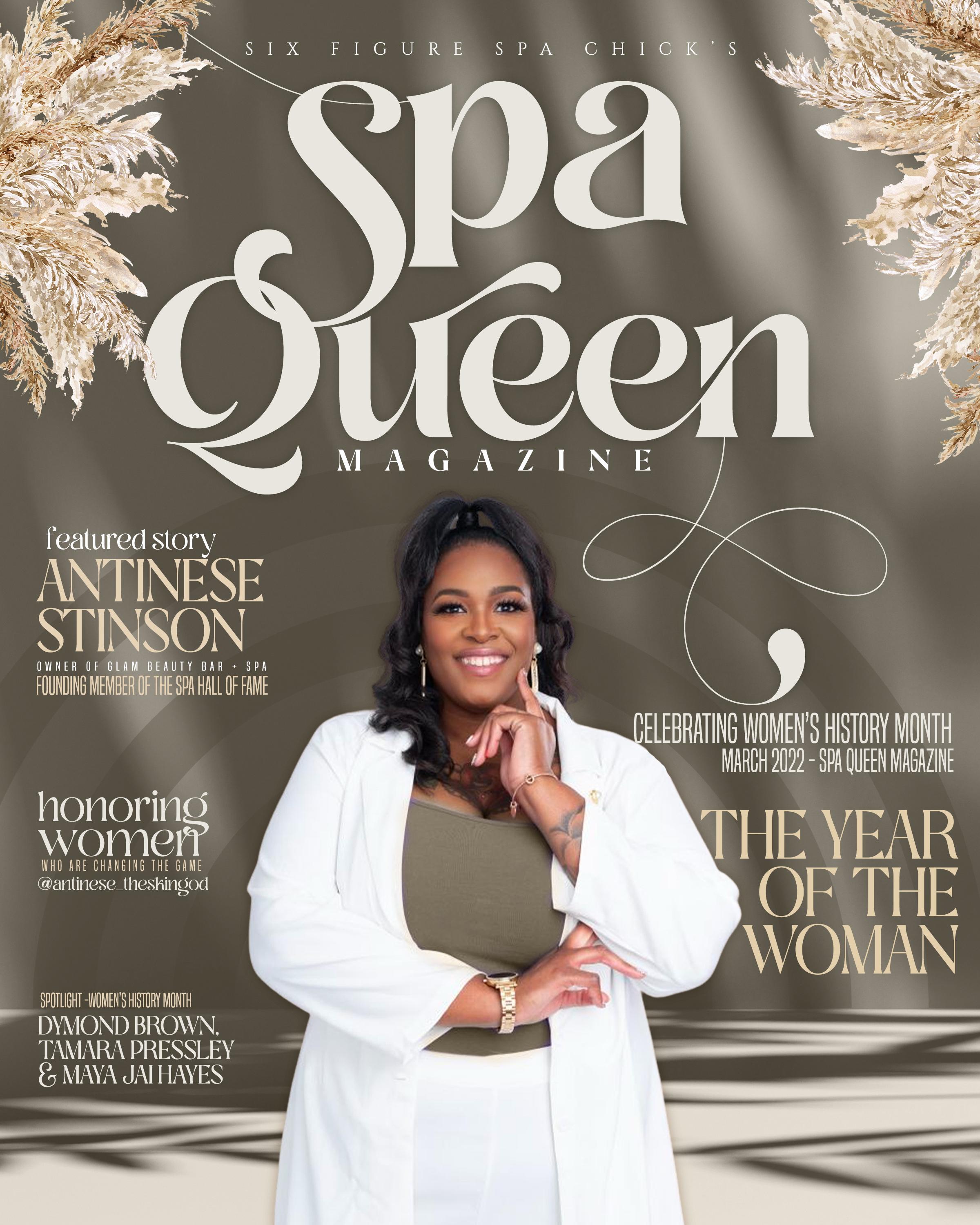 SPA QUEEN MAGAZINE - WOMEN'S MONTH EDITION by create10me - Issuu