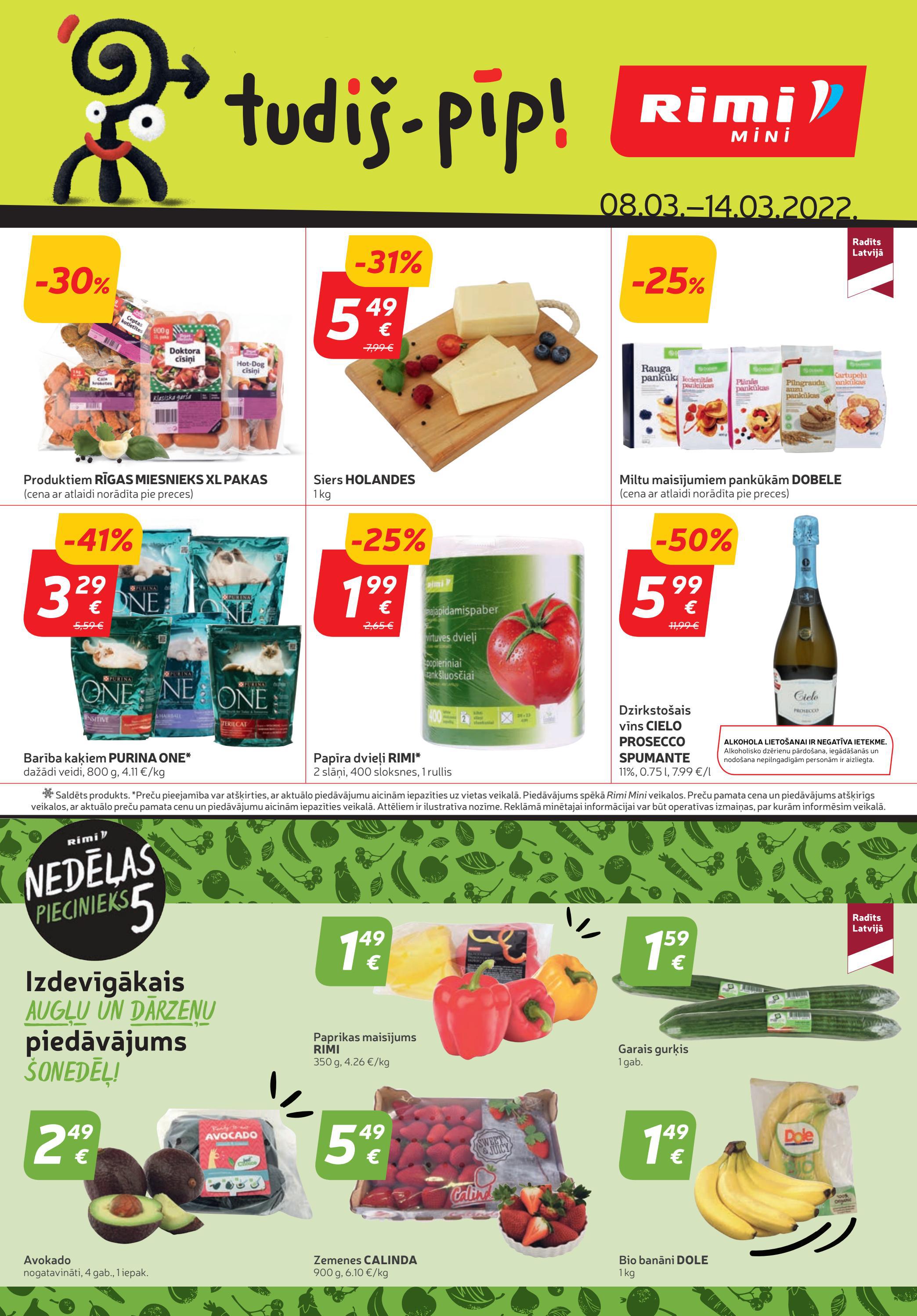Rimi Mini Akcijas Buklets Un Atleides No 20190917 Uz