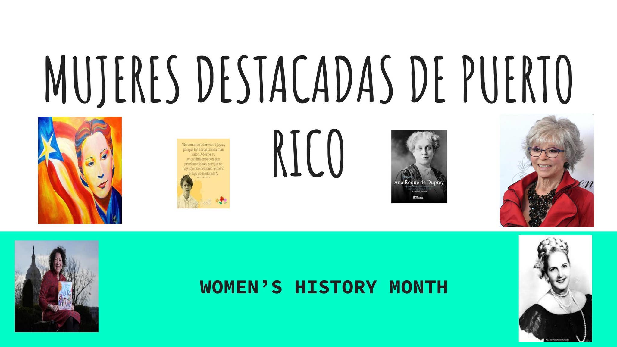 Mujeres Destacadas de Puerto Rico by Ramey2022 - Issuu