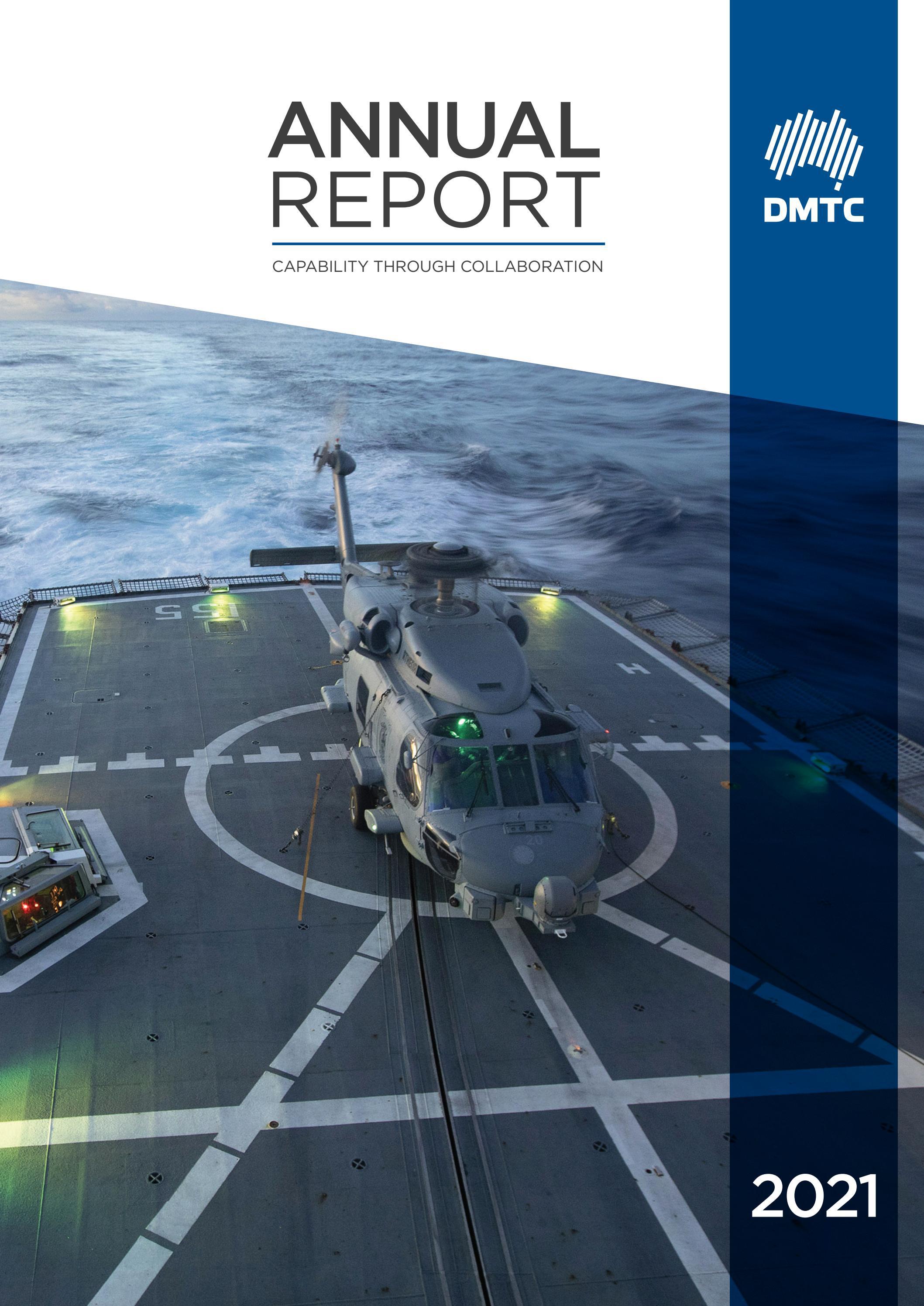 DMTC Annual Report 2021 by DMTC - Issuu