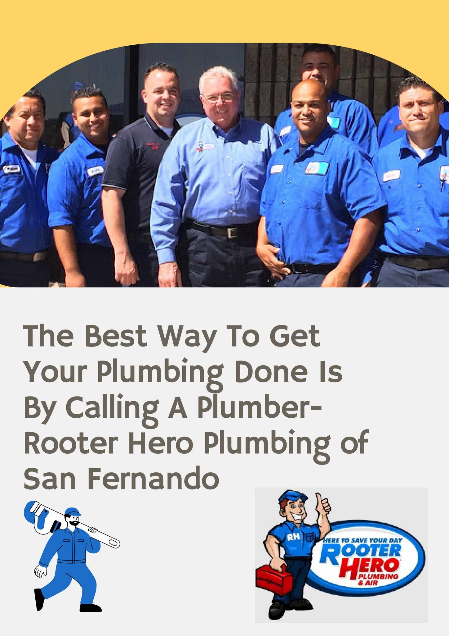 The Best Way To Get Your Plumbing Done Is By Calling A Plumber- Rooter ...