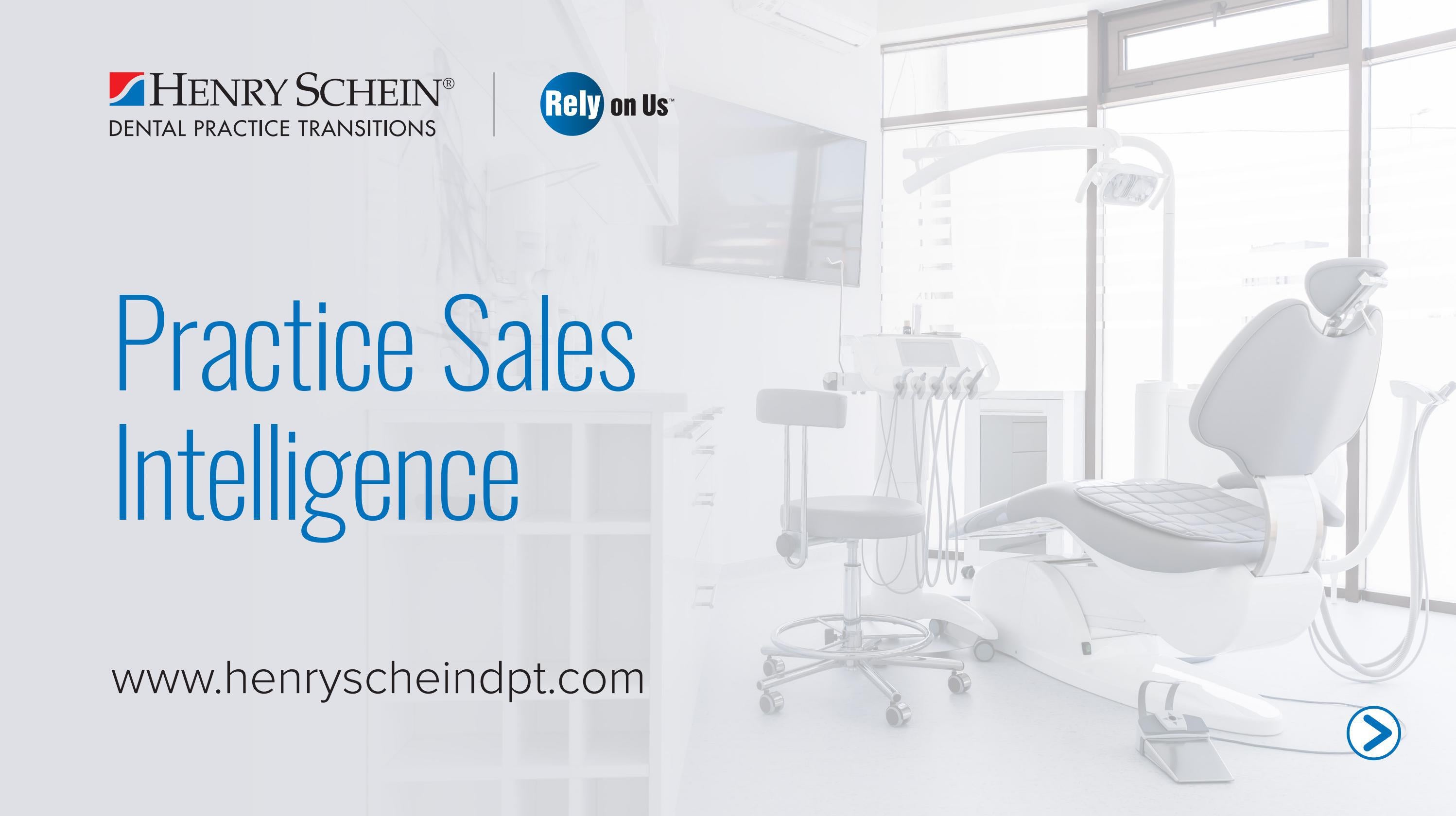 Practice Sales Intelligence by Henry Schein Dental Practice Transitions - Issuu