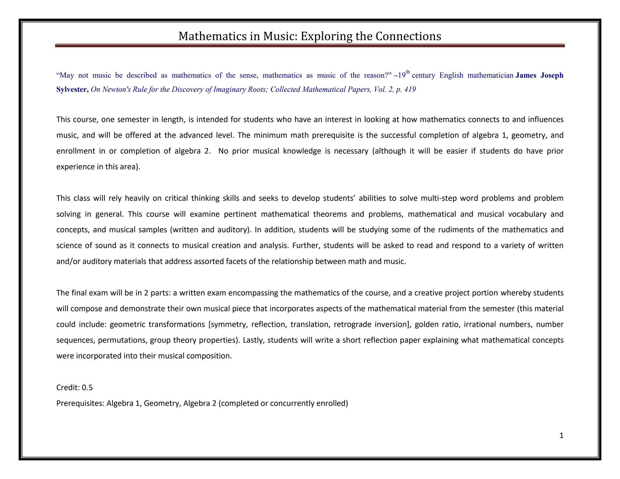 WPS - Mathematics in Music by Waterford Public Schools - Issuu