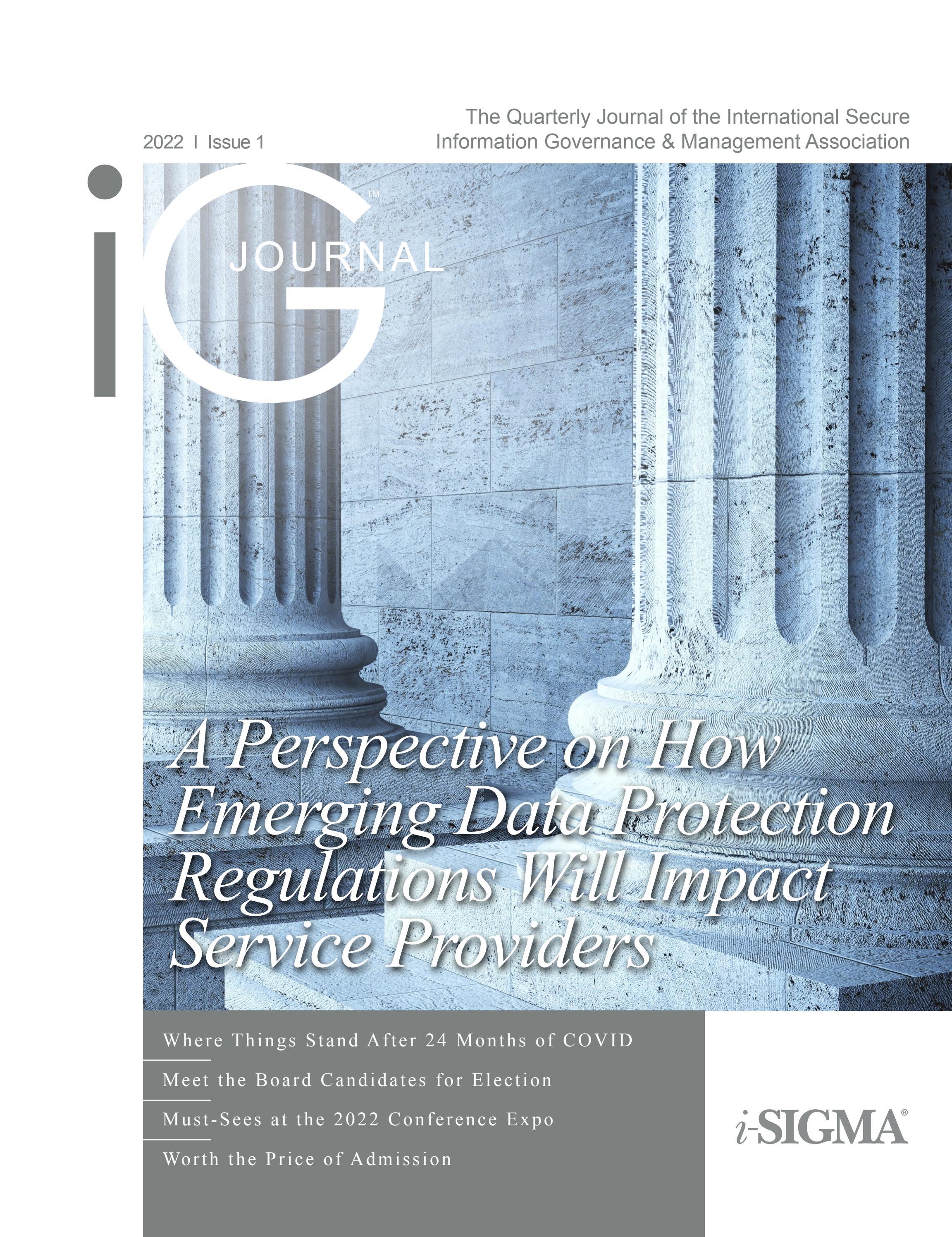 iG Journal 2022 Issue 1 by i-SIGMA - Issuu