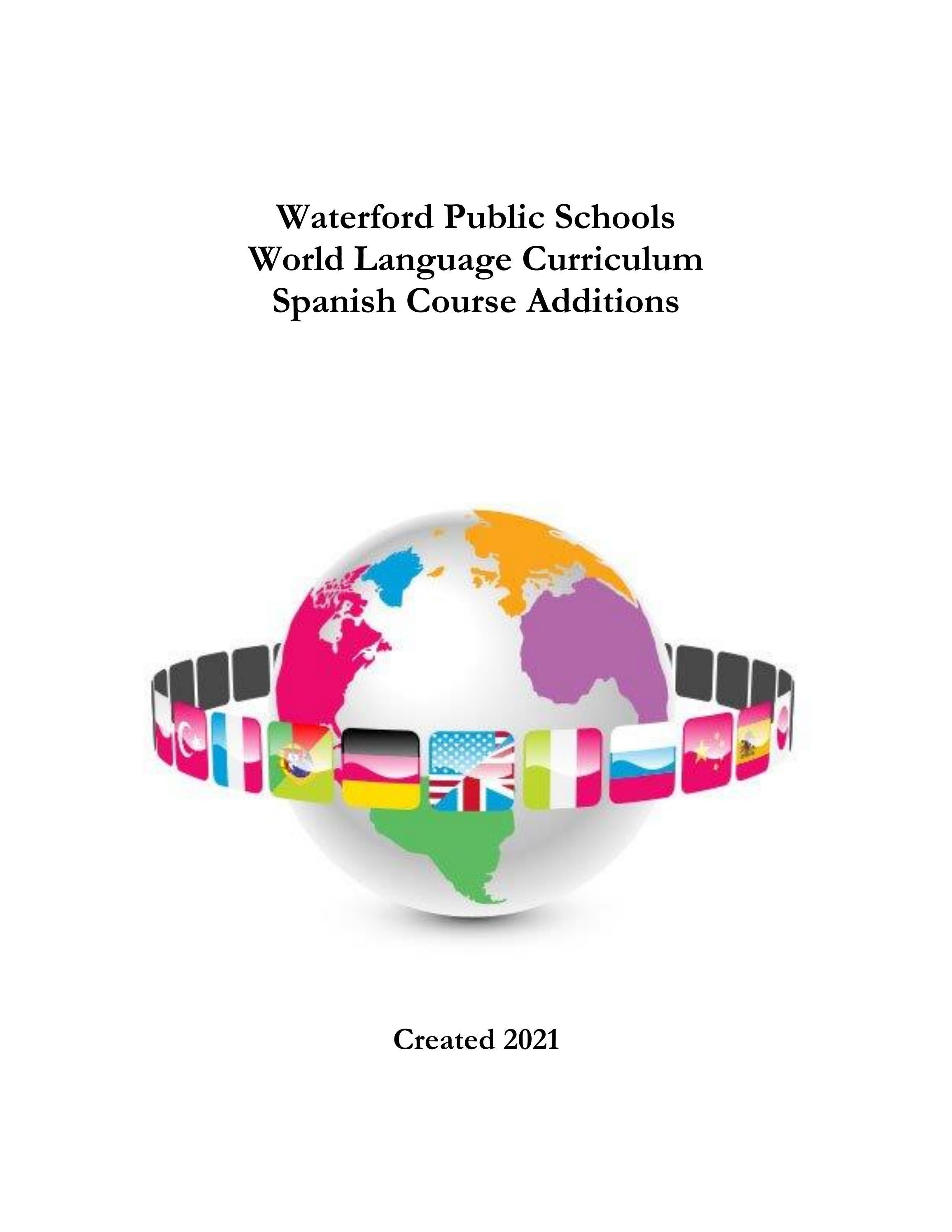 WPS - World Language Curriculum Additional Spanish Courses by Waterford ...