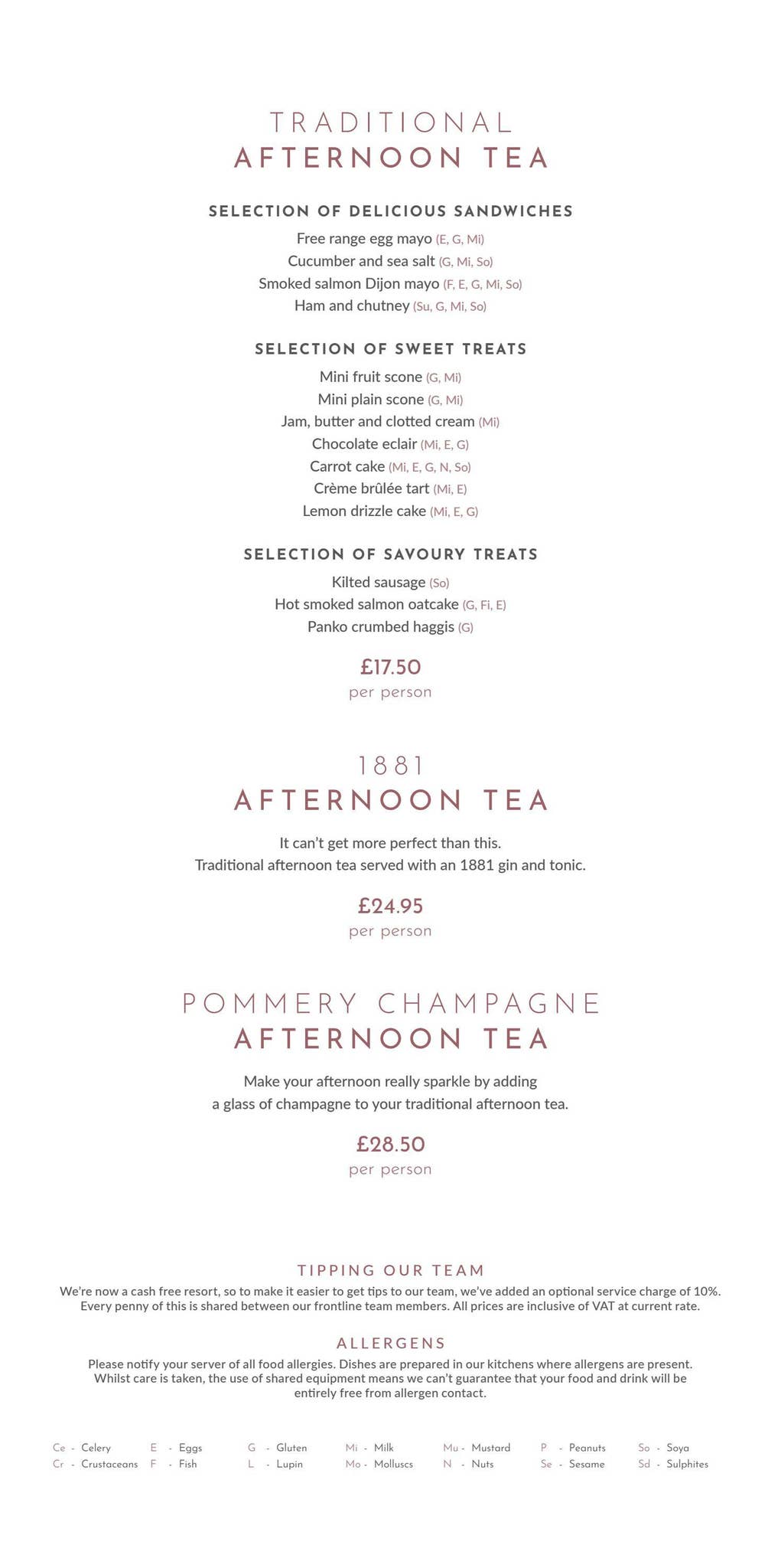 Peebles Hydro Afternoon Tea Menu by Peebles Hydro - Issuu