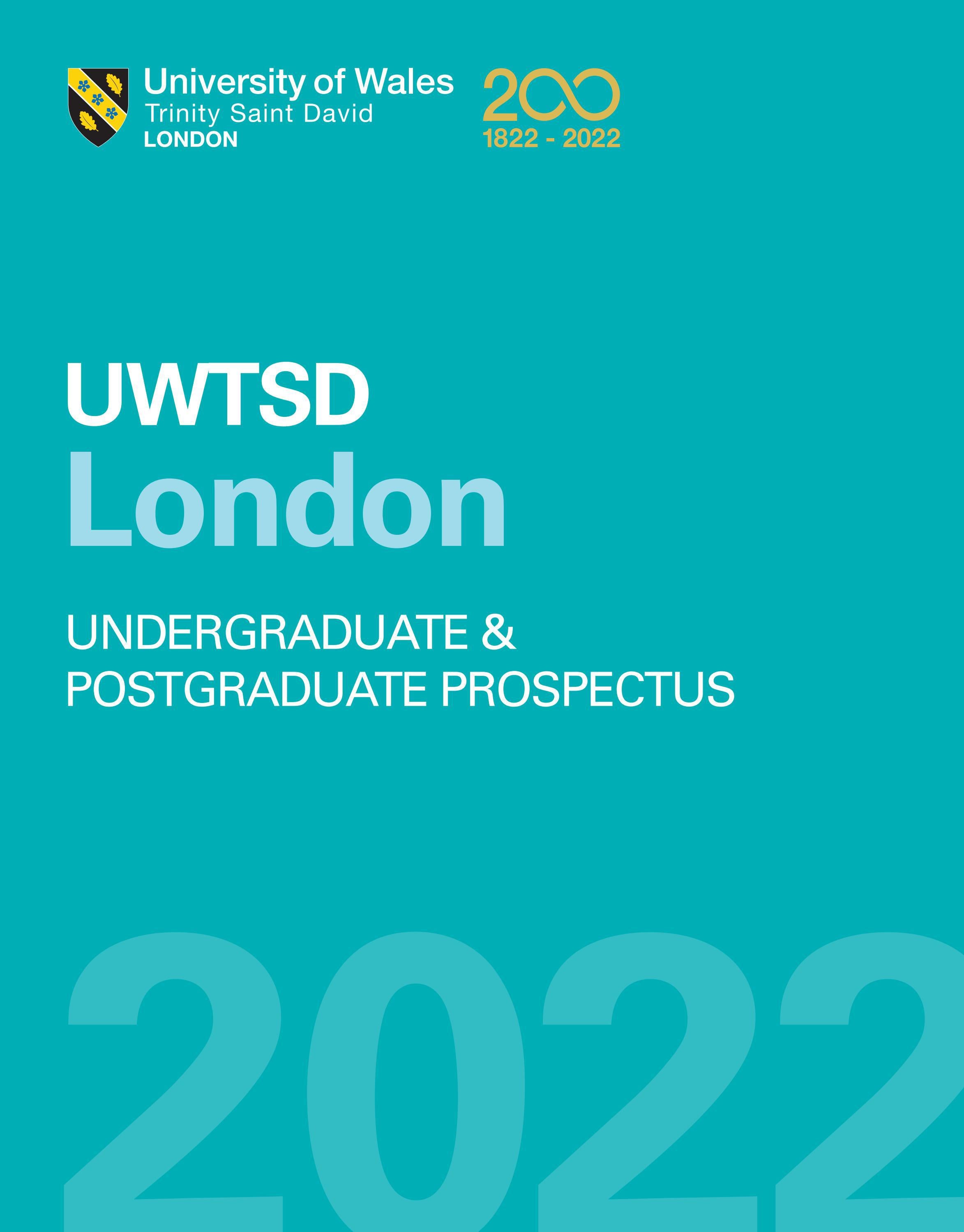 UWTSD London Prospectus 2022 V7 by University of Wales Trinity Saint ...