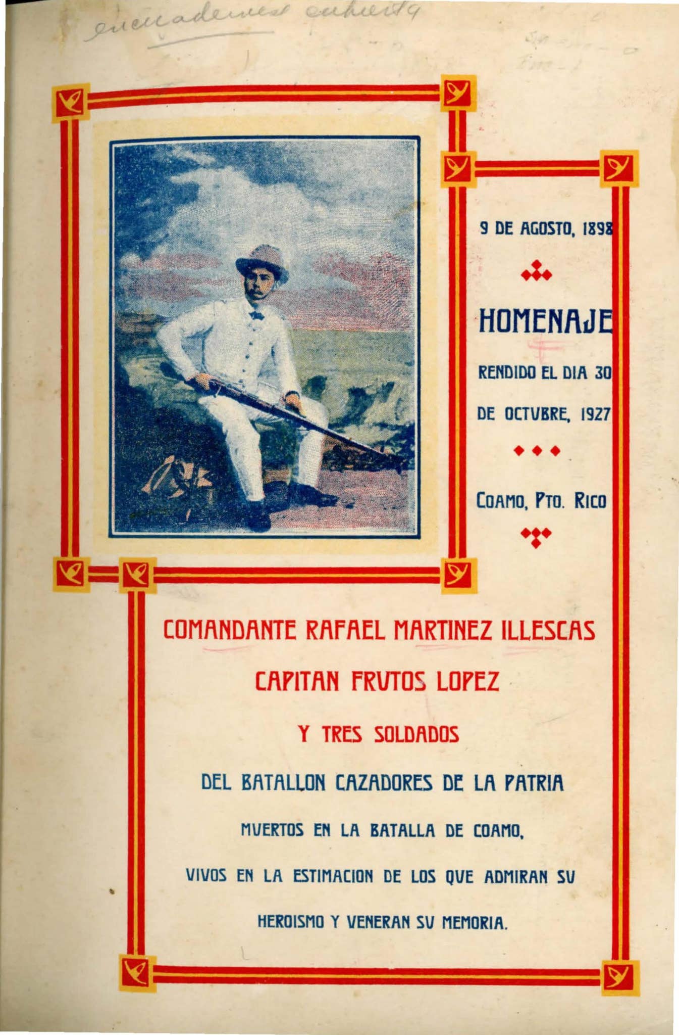 Homenaje a los héroes de 1898 by La Colección Puertorriqueña - Issuu