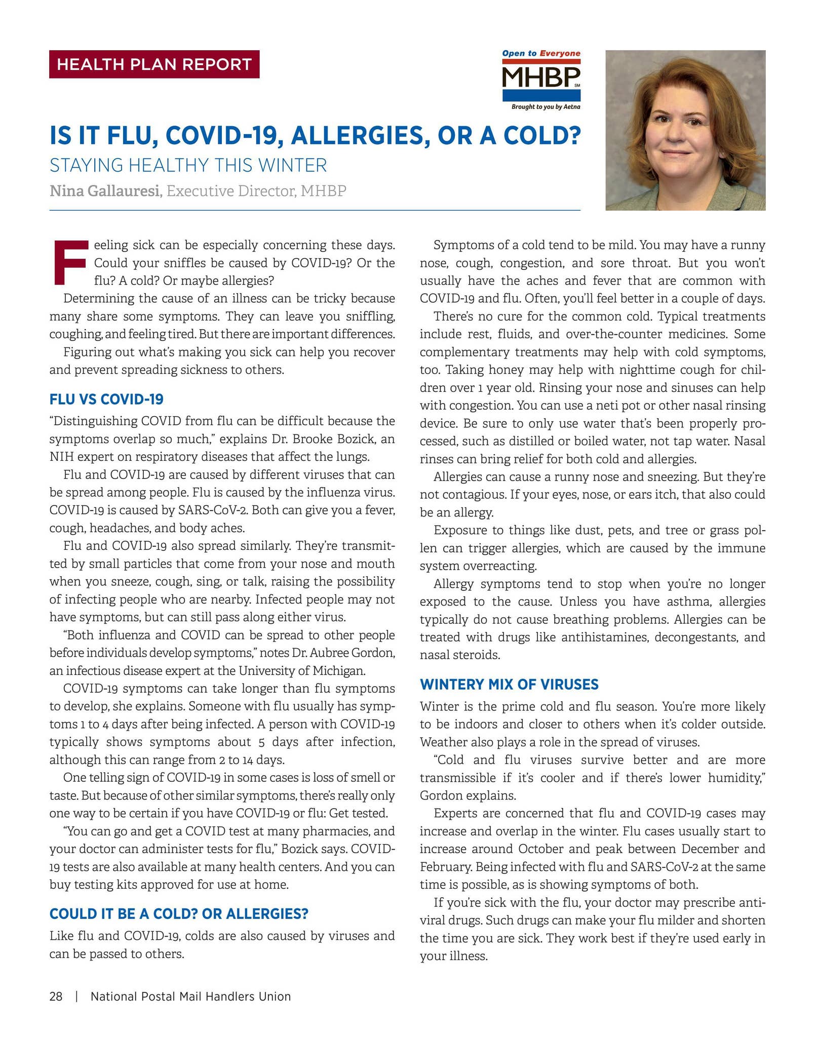 2021 Winter by National Postal Mail Handlers Union - Issuu