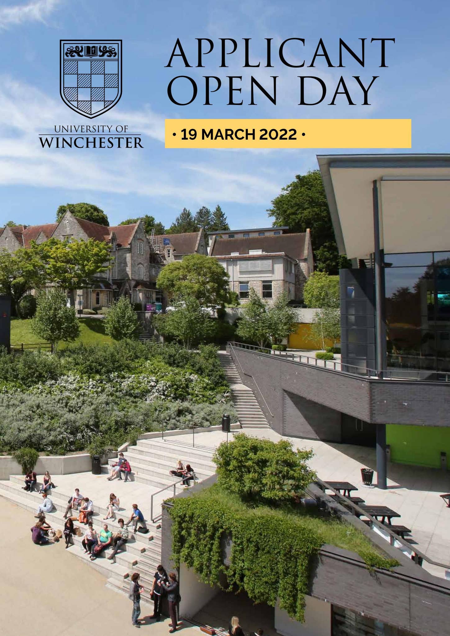 19 March Applicant Open Day Programme by University of Winchester - Issuu