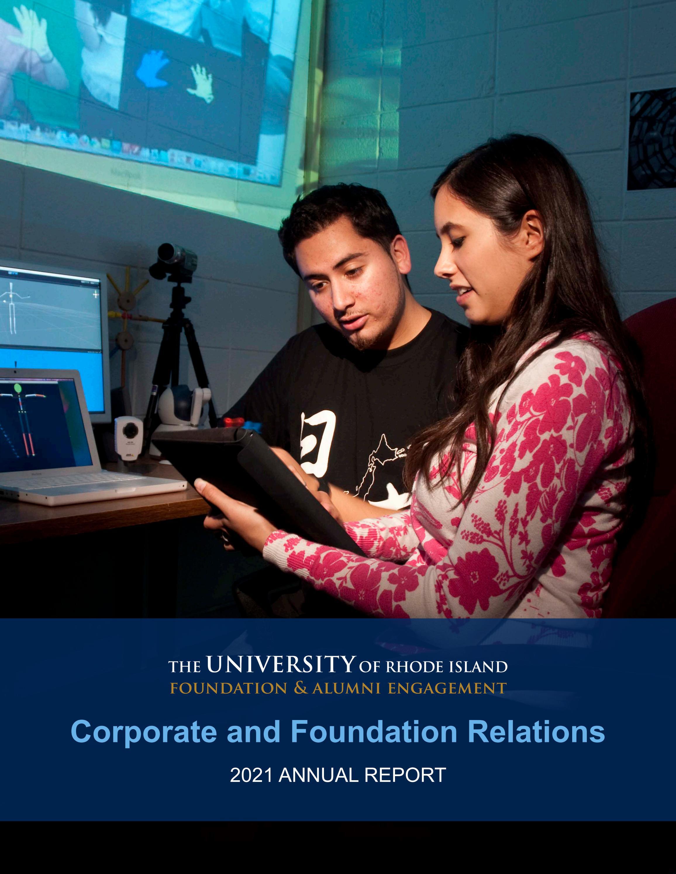 2021 URIFAE C&F Annual Report by URI Foundation & Alumni Engagement - Issuu