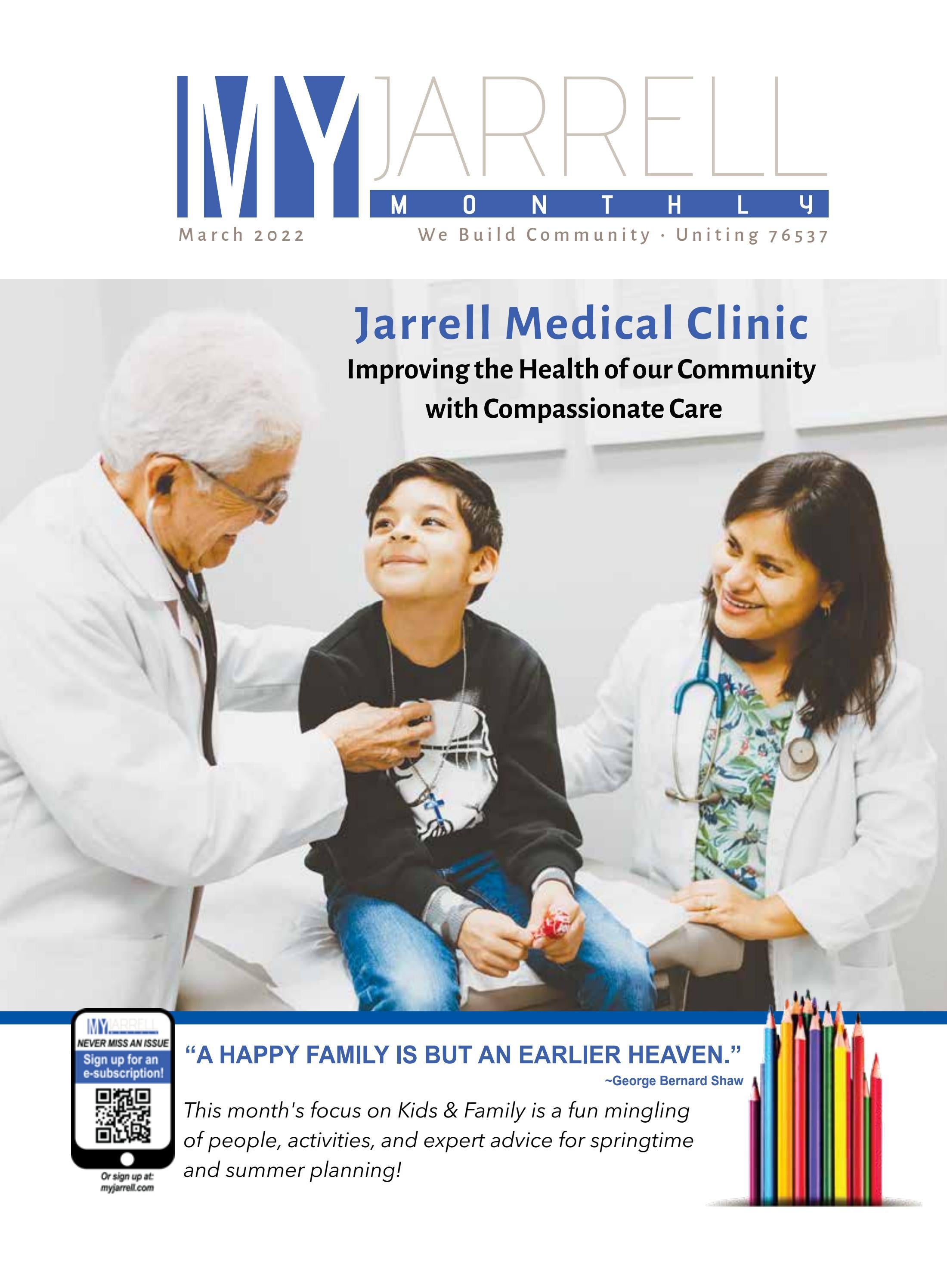 My Jarrell Monthly • March 2022 by Fidelis Publishing Group, LLC - Issuu