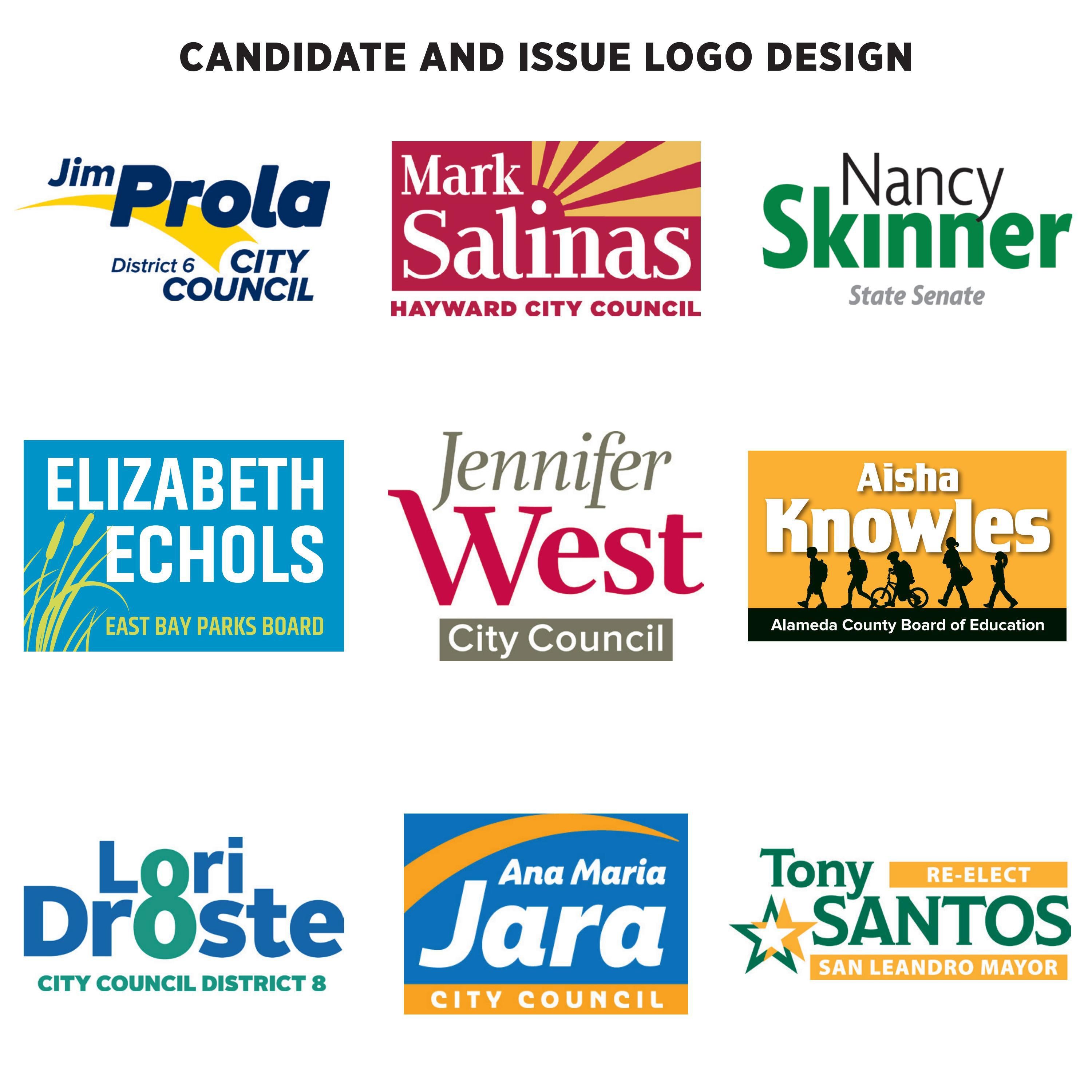 Candidate & Issue Logos by LeeAnn Nelson - Issuu
