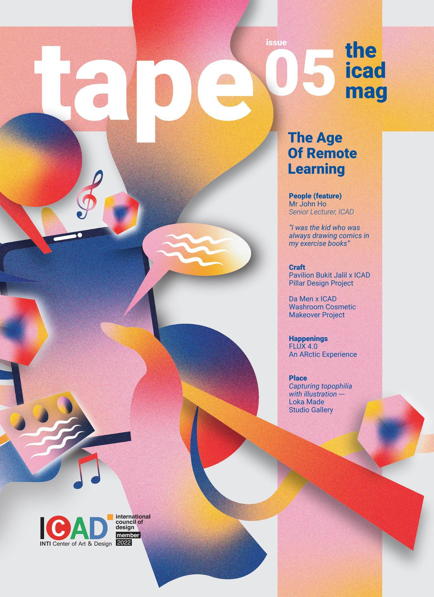 TAPE by ICAD: Issue 05 by INTI Center of Art & Design - Issuu