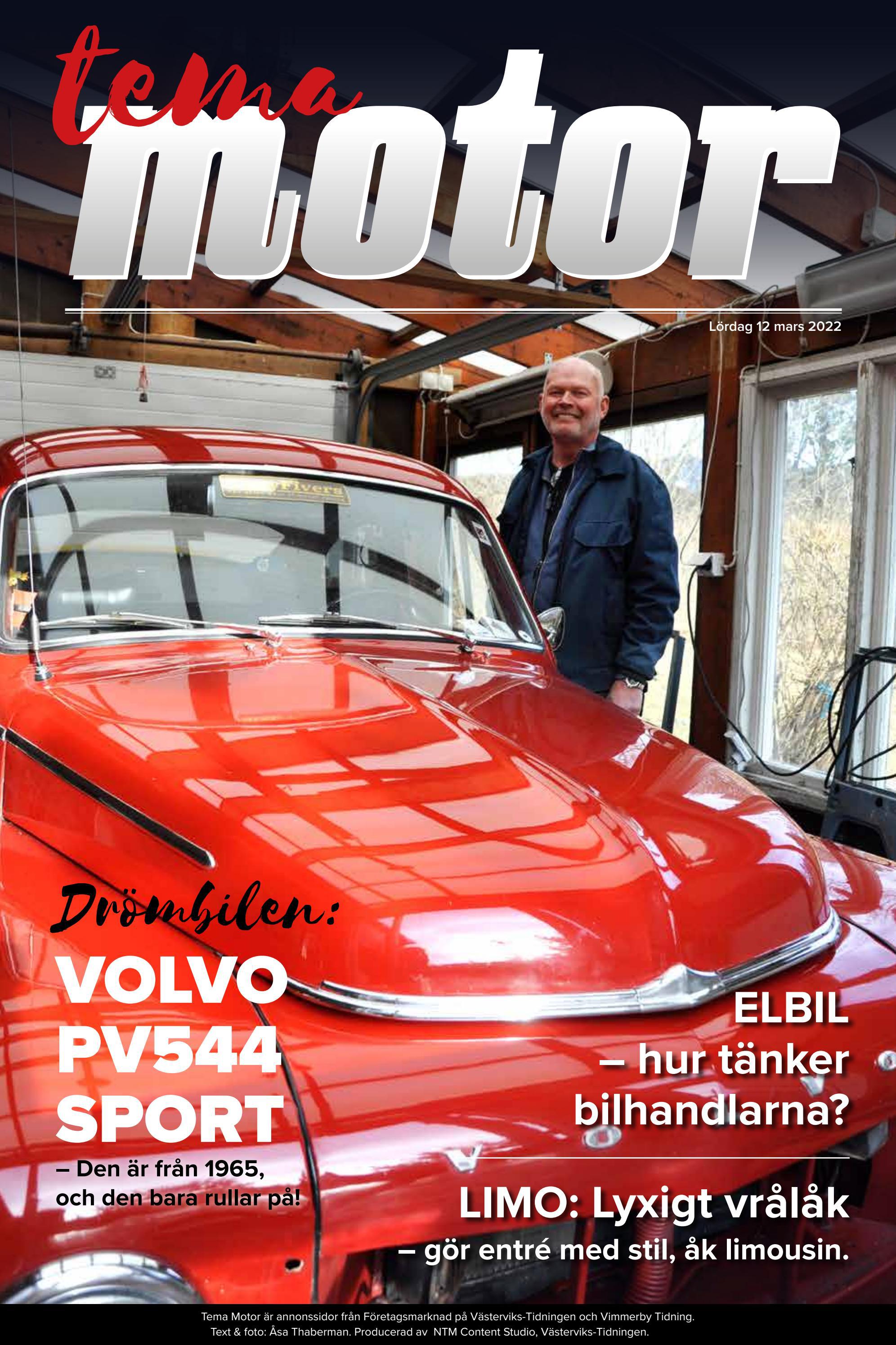 Tema Motor, Västervikstidningen 12 mars 2022 by NTM Digital Produktion ...