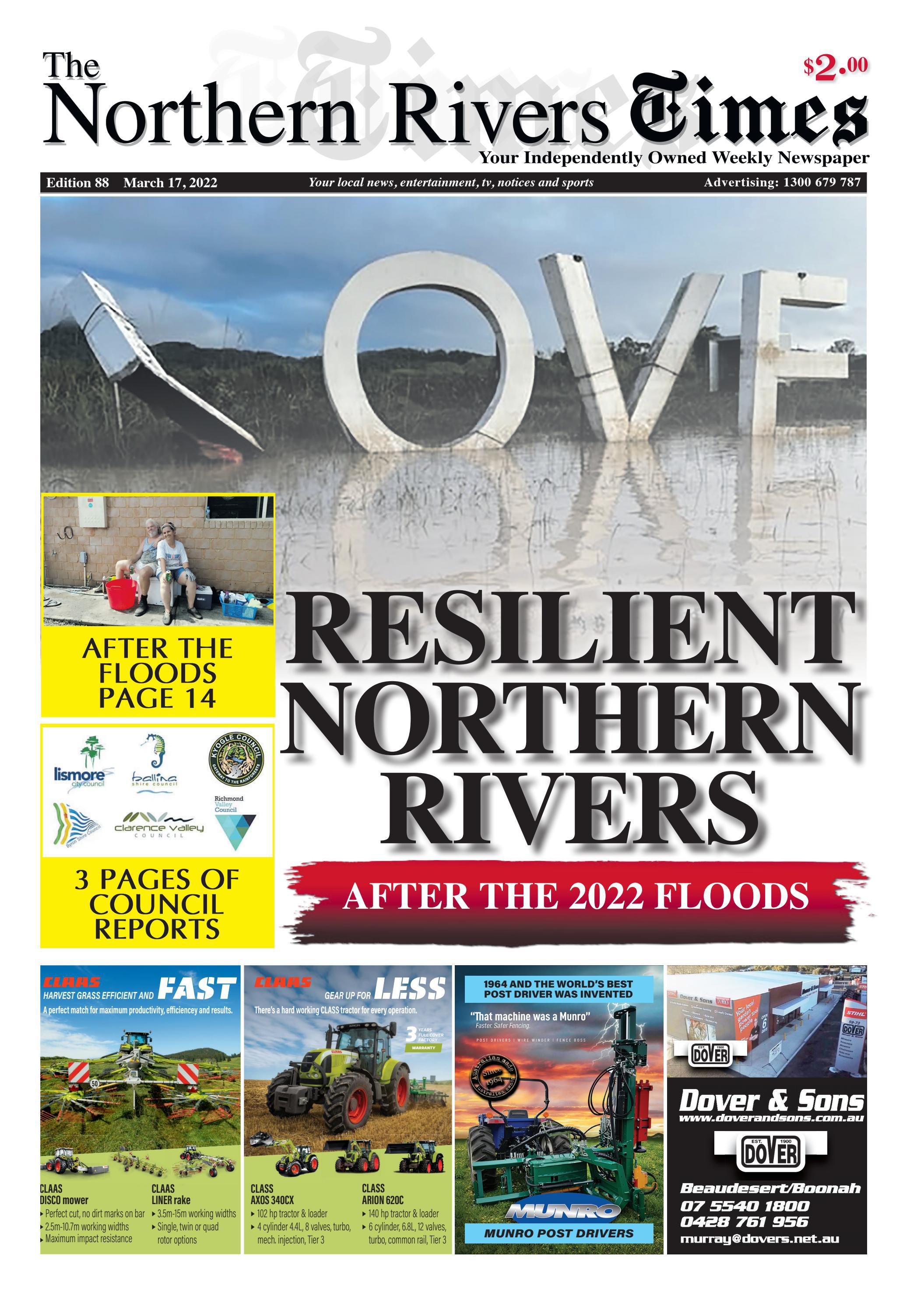 The Northern Rivers Times Edition 88 NSW Northern Rivers 2022 Floods by ...