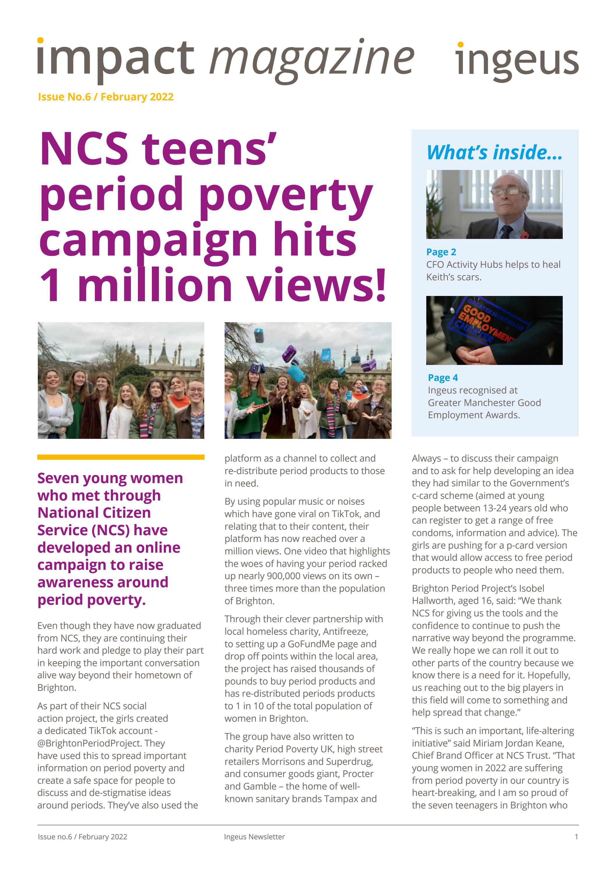 Ingeus Impact newsletter - February by IngeusUK - Issuu