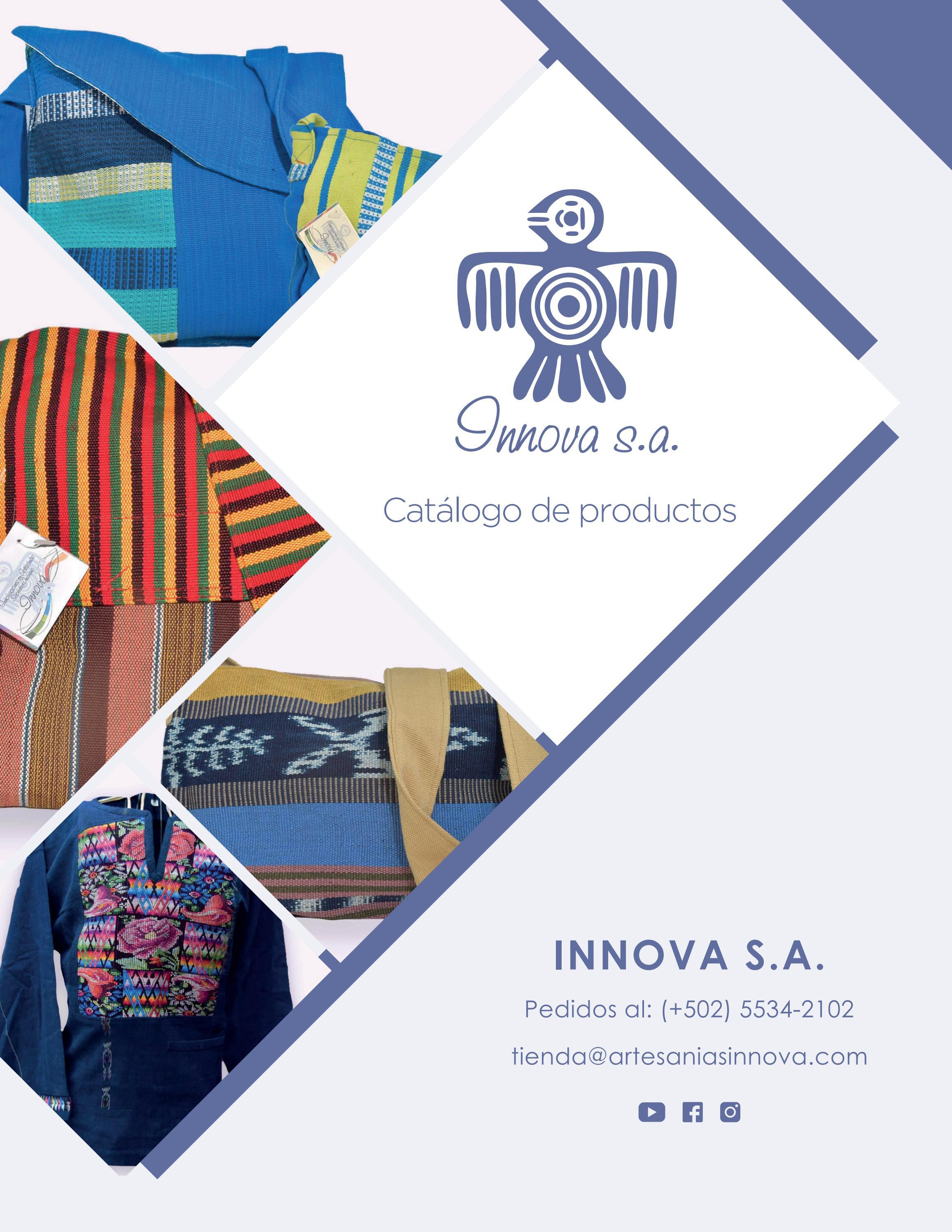 Catálogo Textiles - INNOVA by FUNDAP - Issuu