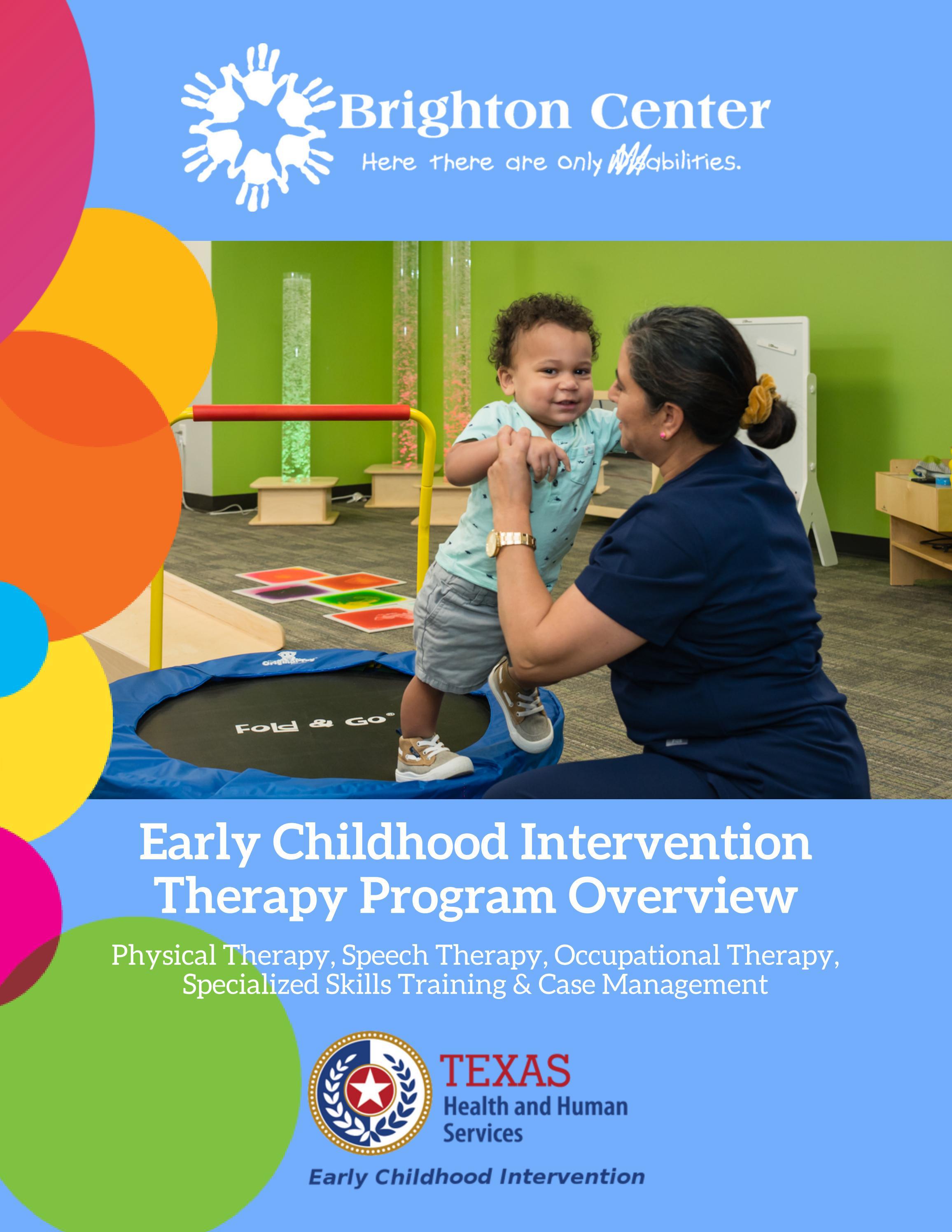 Early Childhood Intervention Therapy Program Overview By Brighton Early Childhood Intervention Therapy Program Overview By Brighton