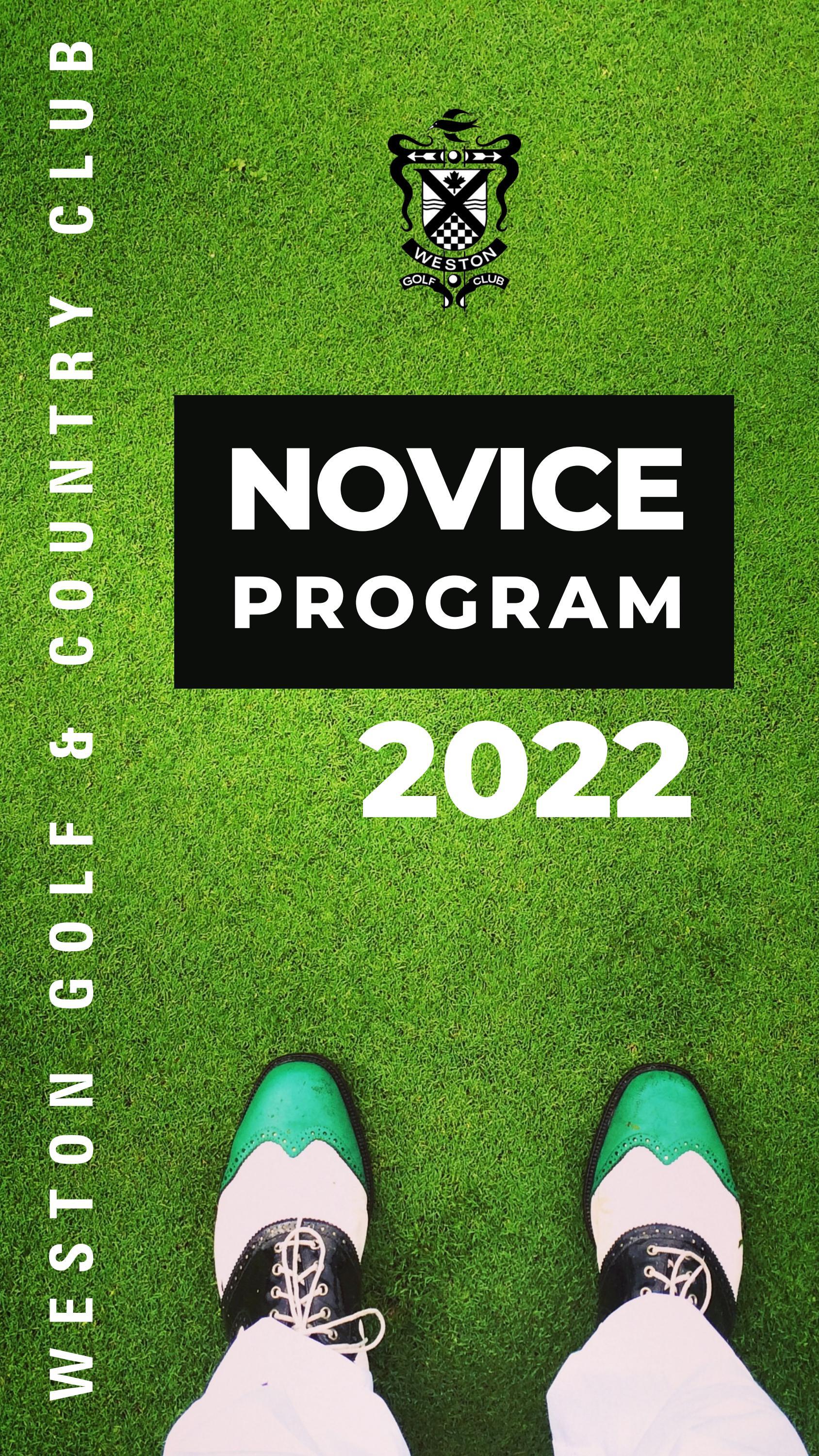 Weston Golf & Country Club | Novice Program 2022 by WestonGolfCC - Issuu