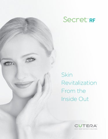 Secret RF practice brochure by Cutera - Issuu