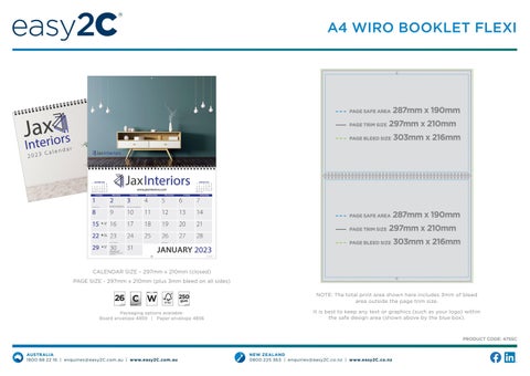 A4 wiro booklet - flexi - TT by easy2c - Issuu