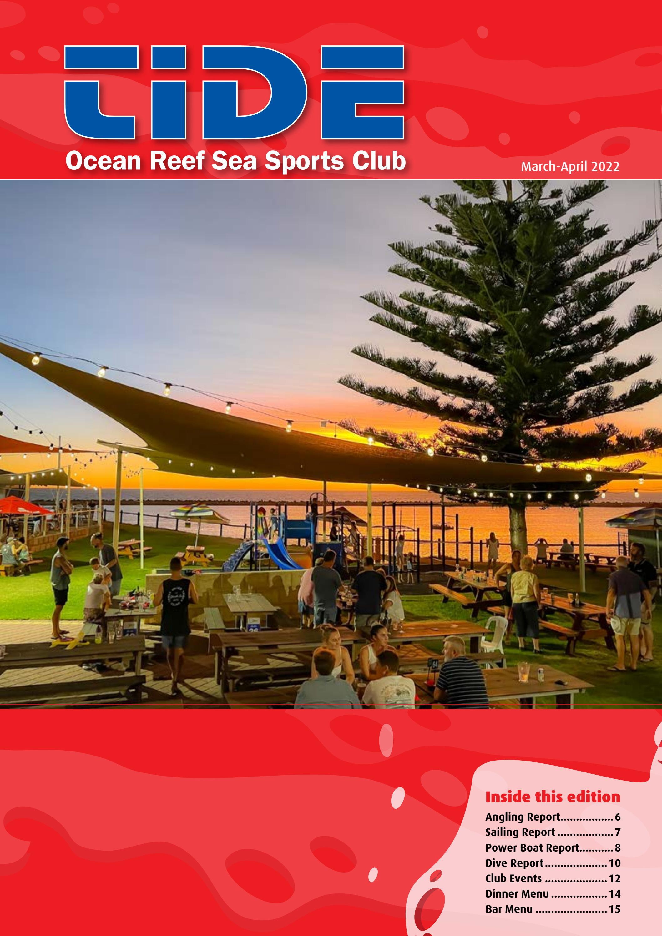TIDE Magazine - March-April 2022 by Ocean Reef Sea Sports Club - Issuu