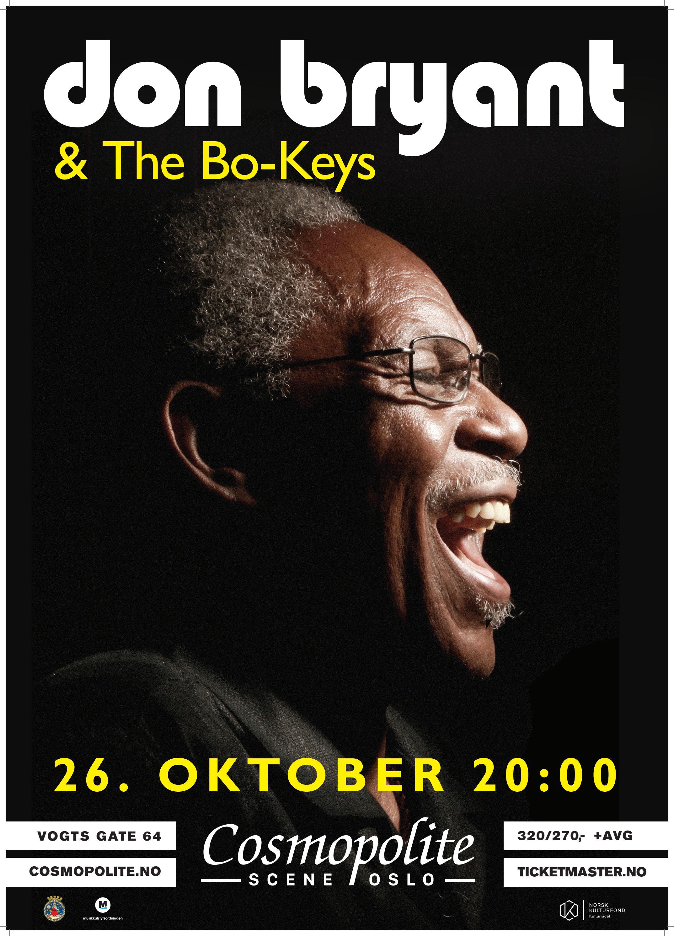 Don Bryant & The Bo-Keys Poster 2018 by CosmopoliteOslo - Issuu