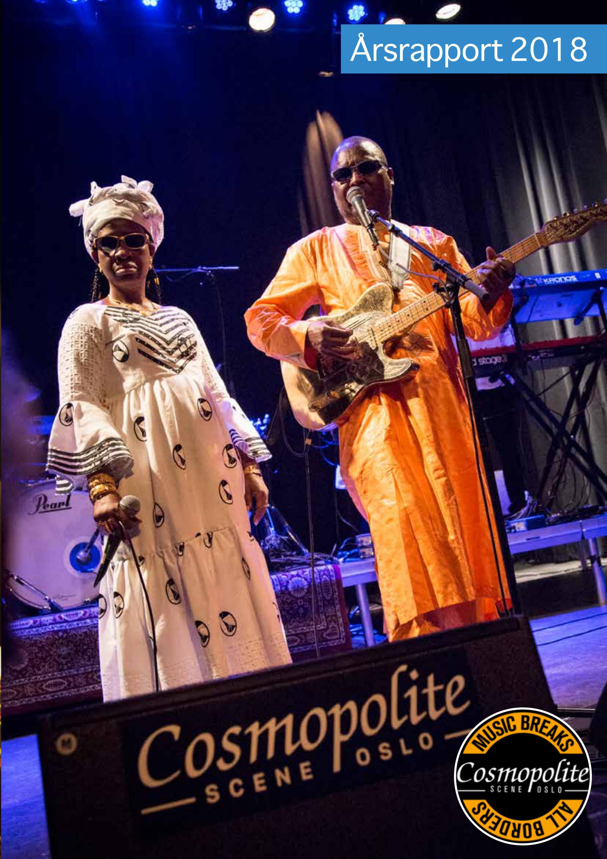 Cosmopolite Scene Årsrapport 2018 by CosmopoliteOslo - Issuu