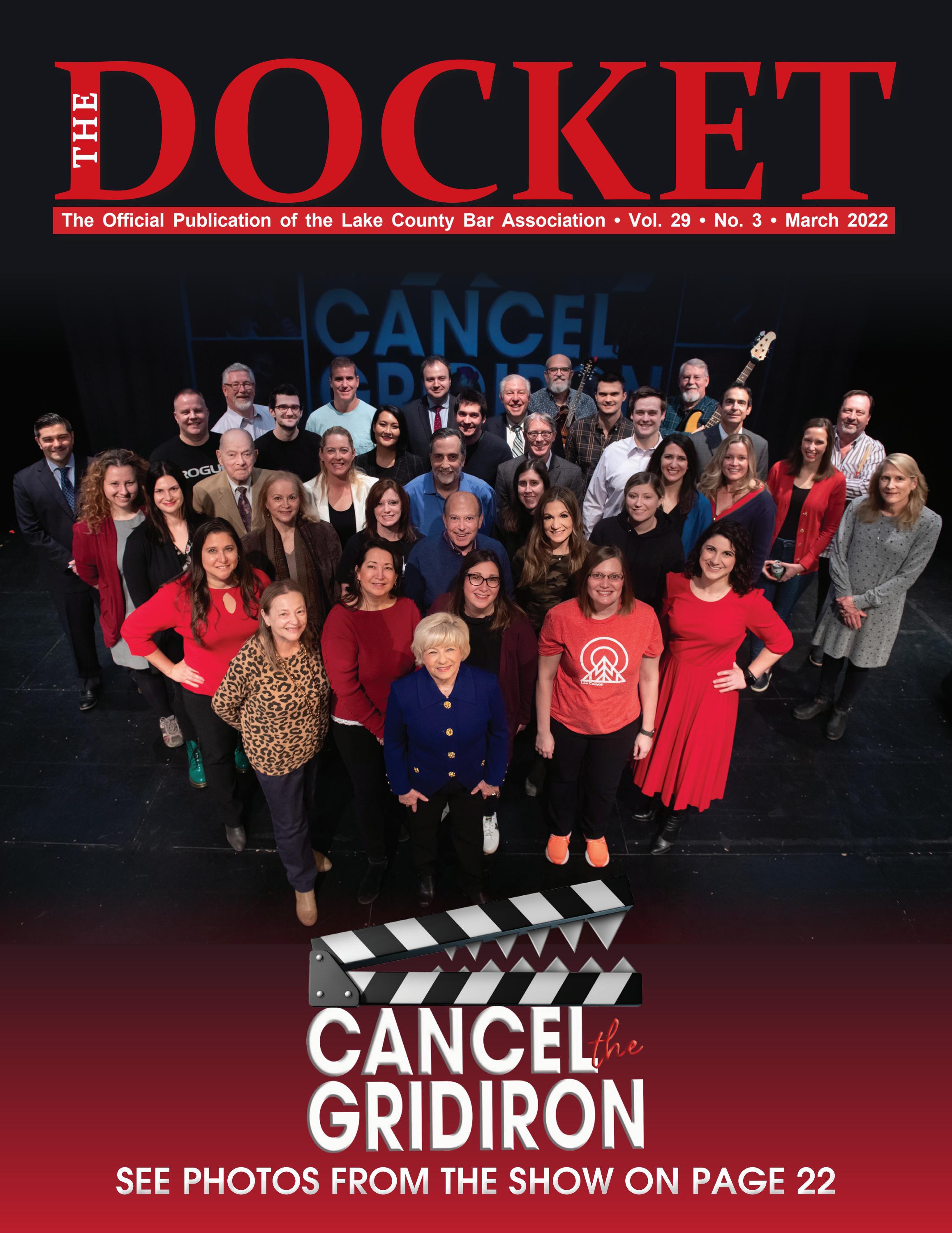The Docket - March 2022 by Town Square Publications, LLC - Issuu