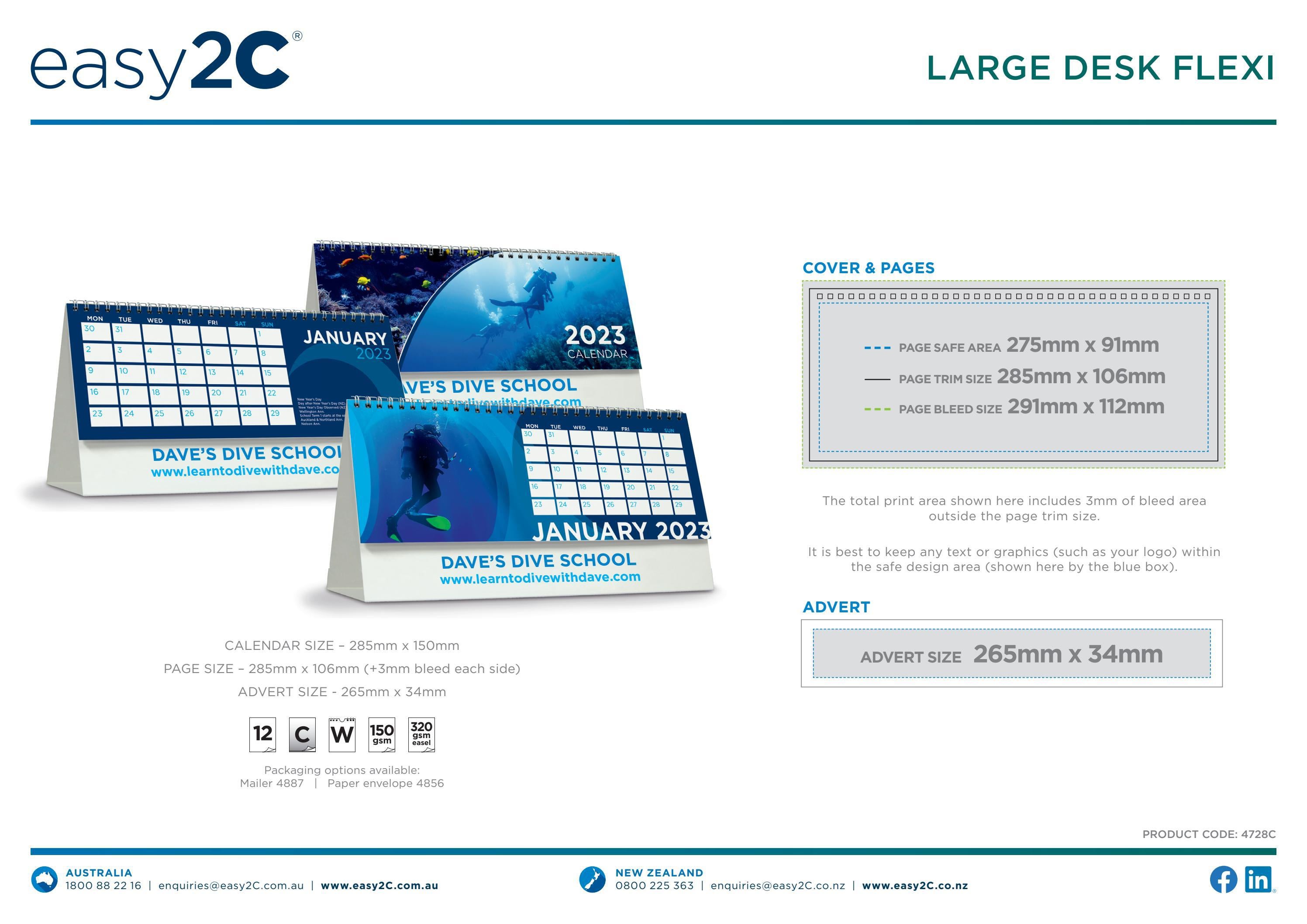 Large desk calendar - flexi - TT by easy2c - Issuu