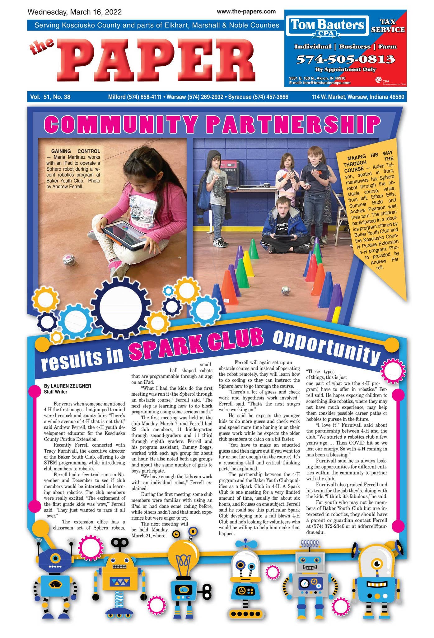 the Paper - Kosciusko County Edition - March 16, 2022 by The Papers Inc. - Issuu