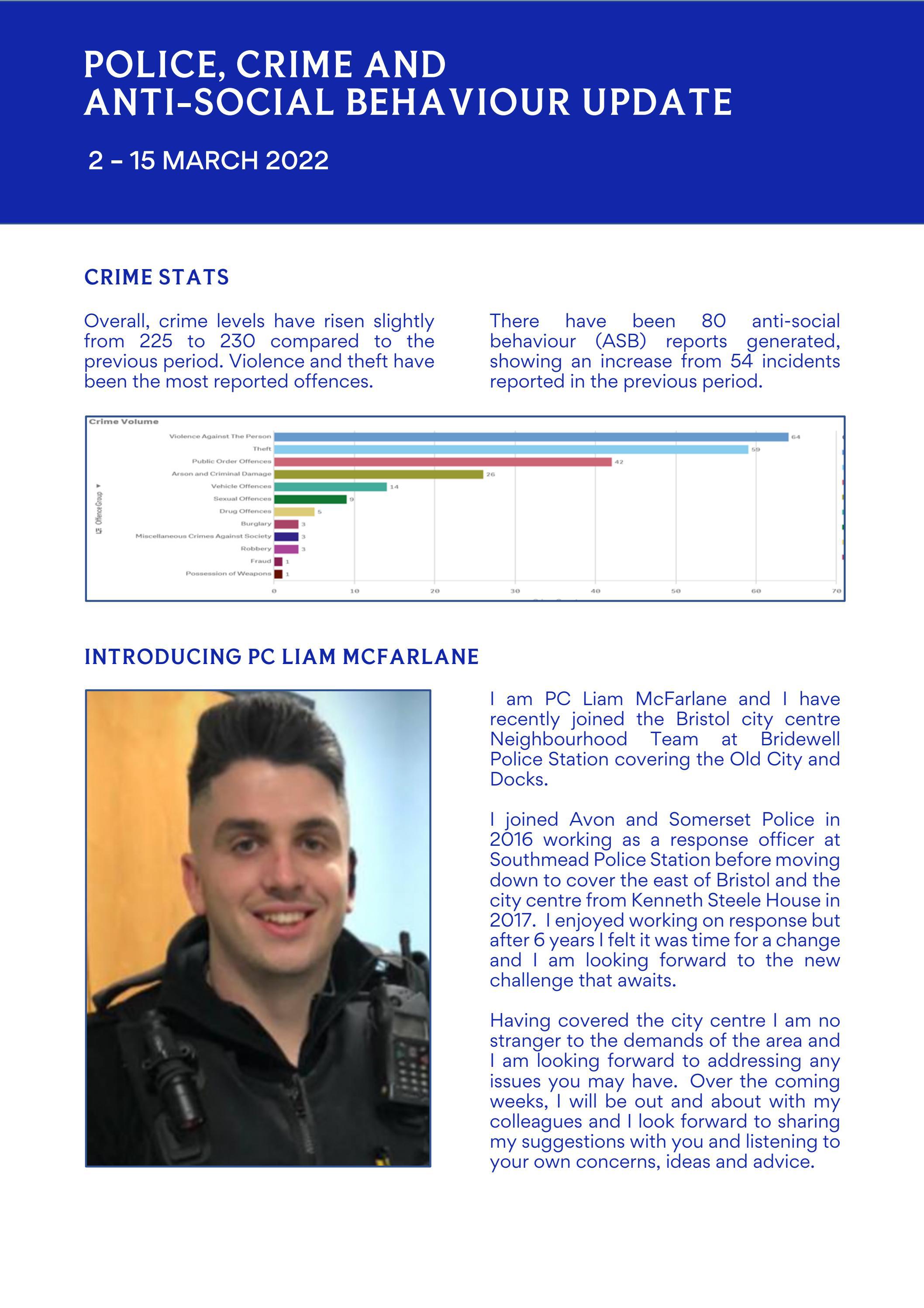 Police Activity Newsletter - Issue 46 by Bristol City Centre BID - Issuu