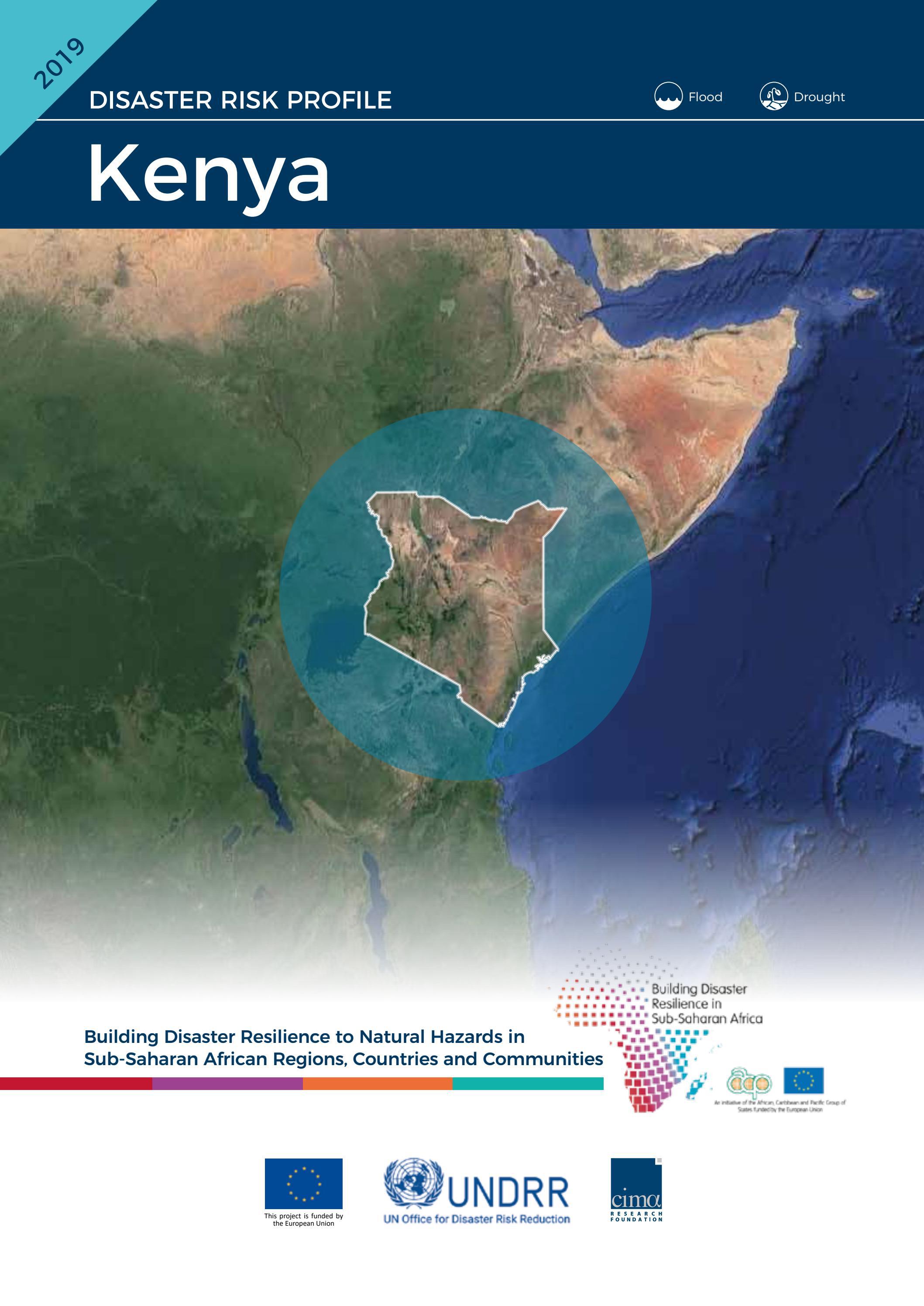 Kenya - Disaster risk profile by CIMA Research Foundation - Issuu