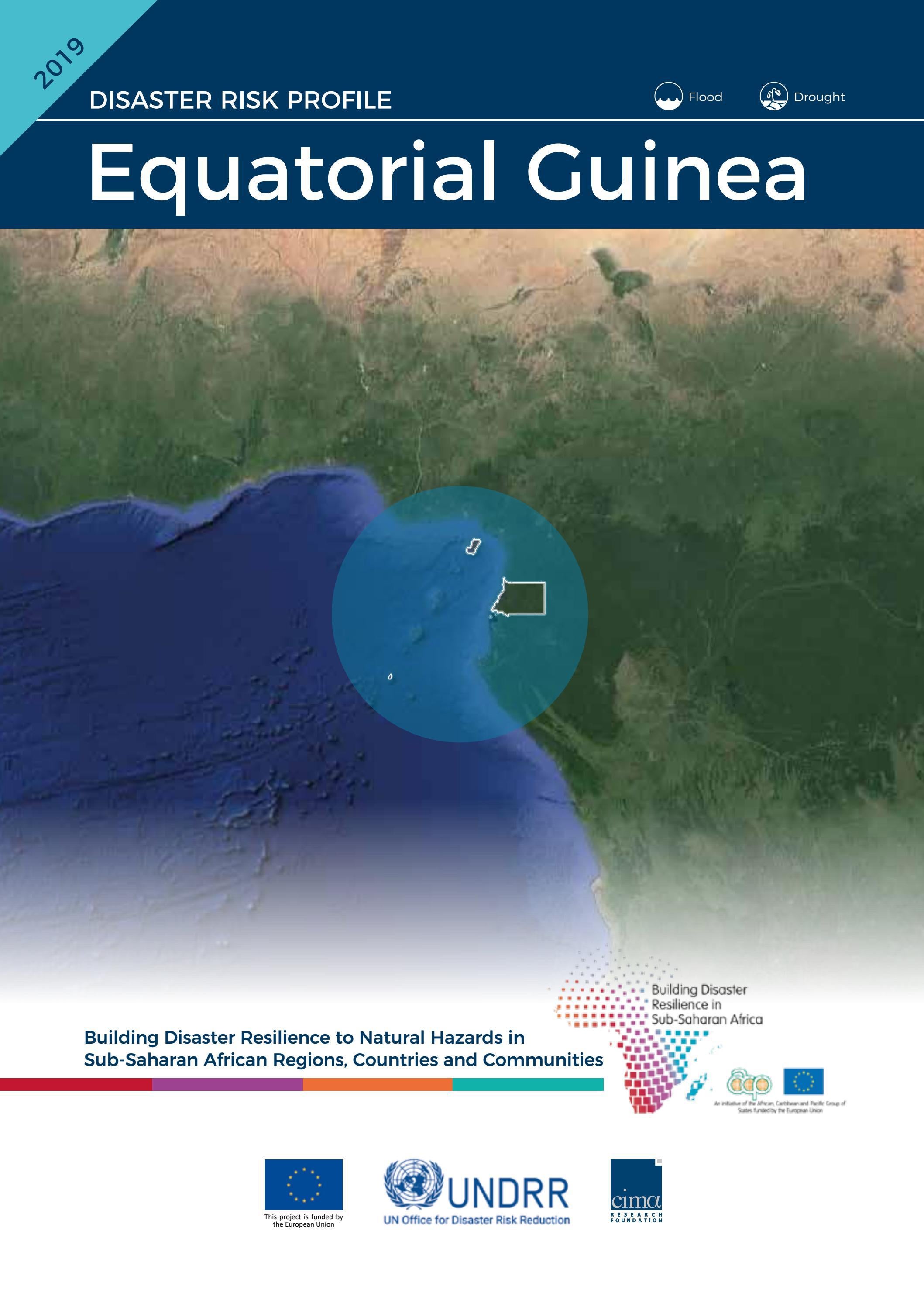 Equatorial Guinea - Disaster risk profile by CIMA Research Foundation ...