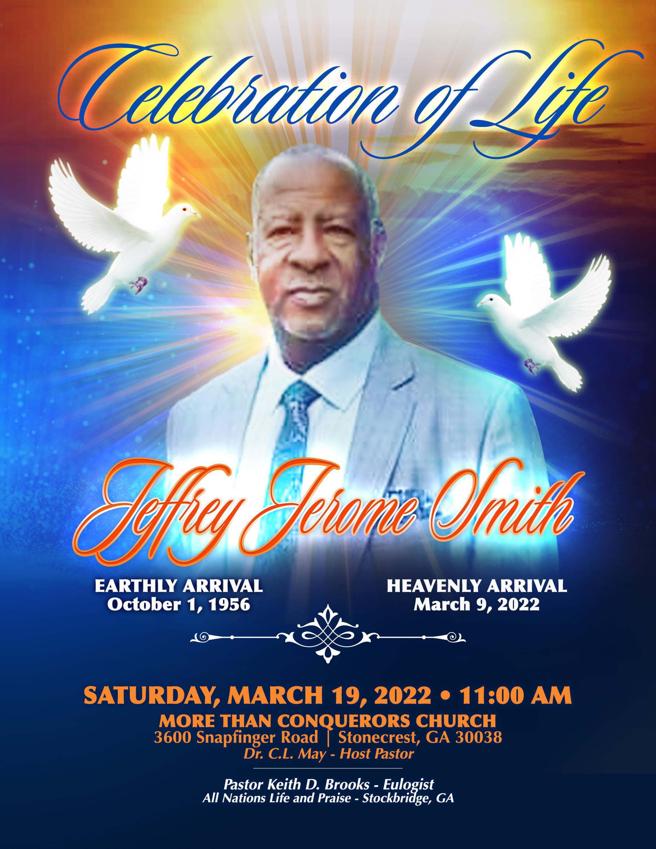 Jeff Smith Homegoing Program by LaShawn D. Chandler - Issuu